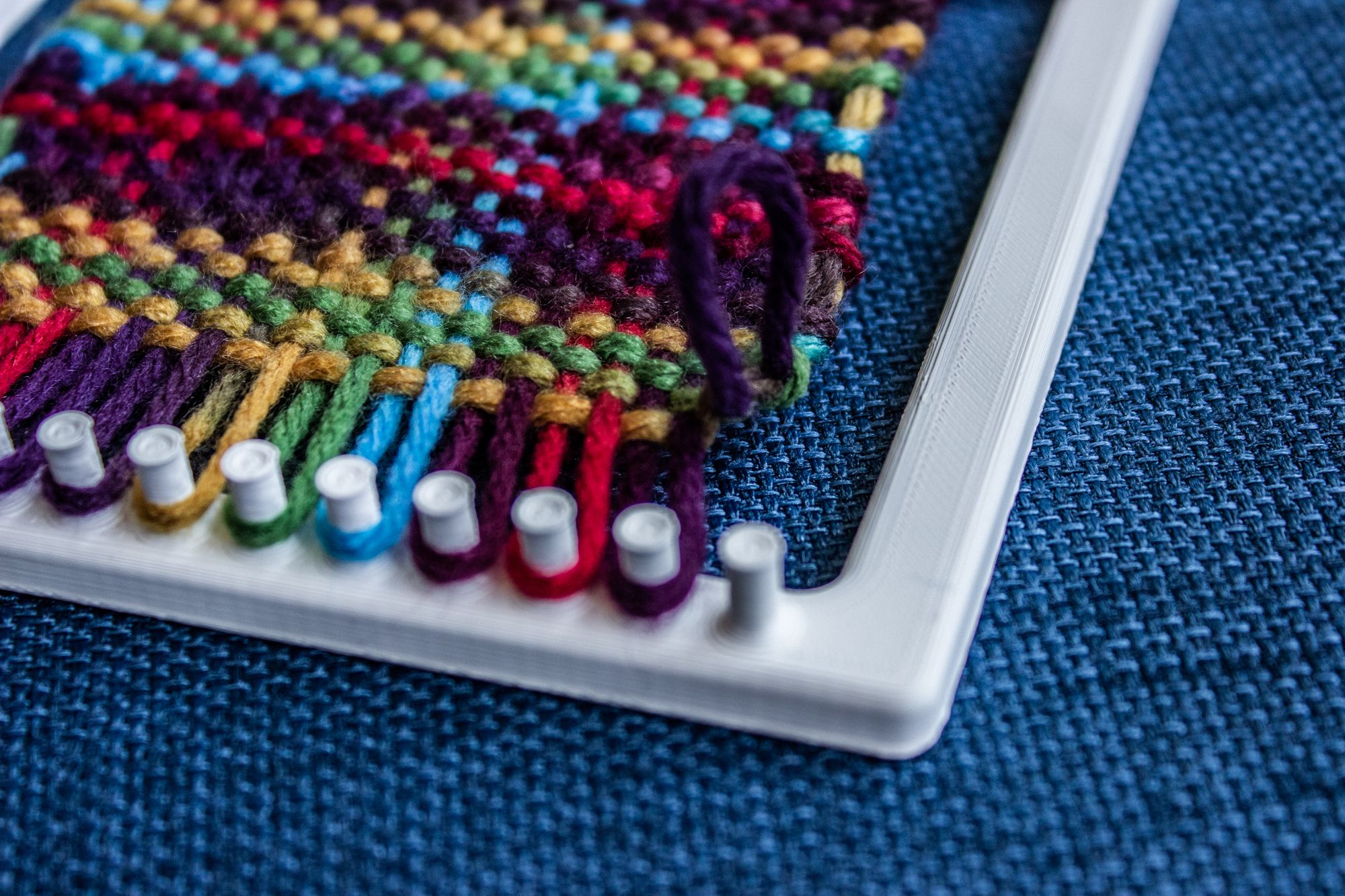 Make a 3D Printed Weaving Loom and Use It : 11 Steps (with Pictures ...