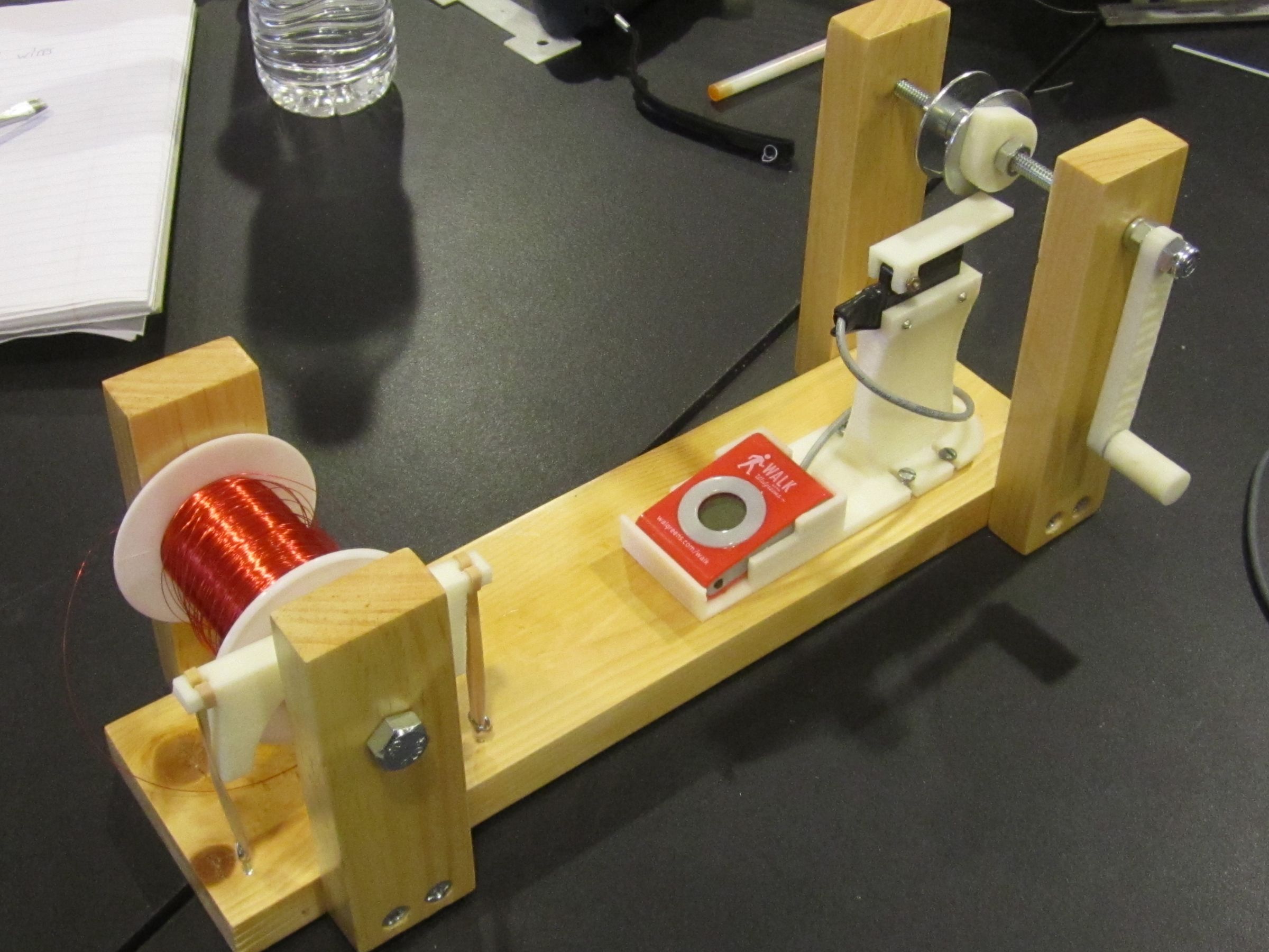 Coil Winder With Automatic Counter : 5 Steps (with Pictures ...