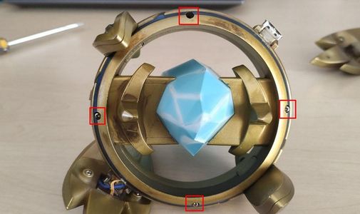 Protoss Pylon Desktop Lamp Upgrade : 8 Steps (with Pictures ...