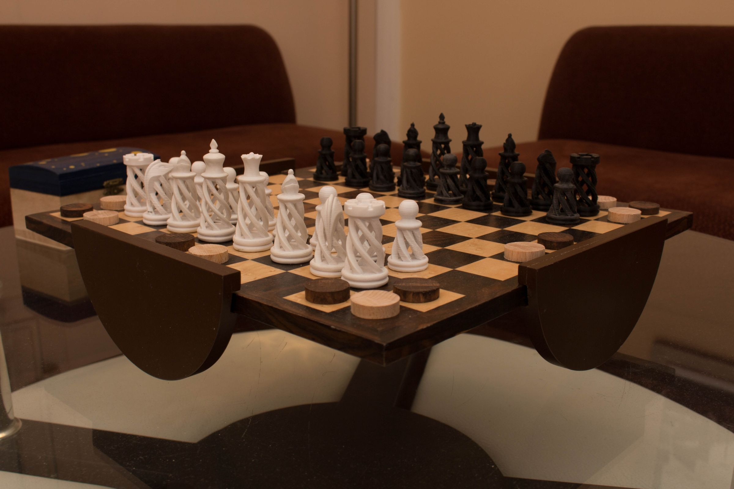 Checkers / Chess Board : 10 Steps (with Pictures) - Instructables