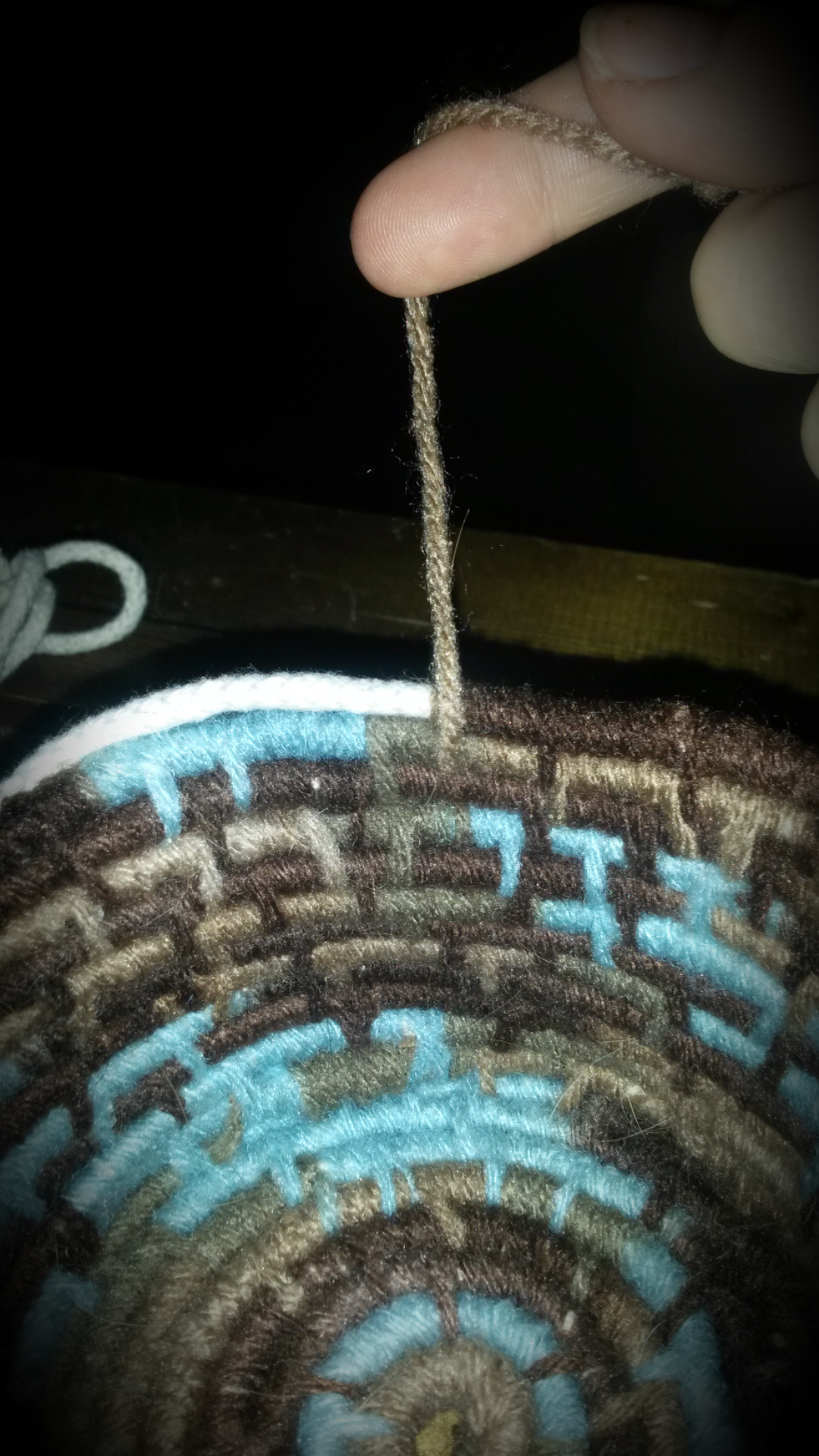 Weaving a Yarn Basket : 8 Steps (with Pictures) - Instructables