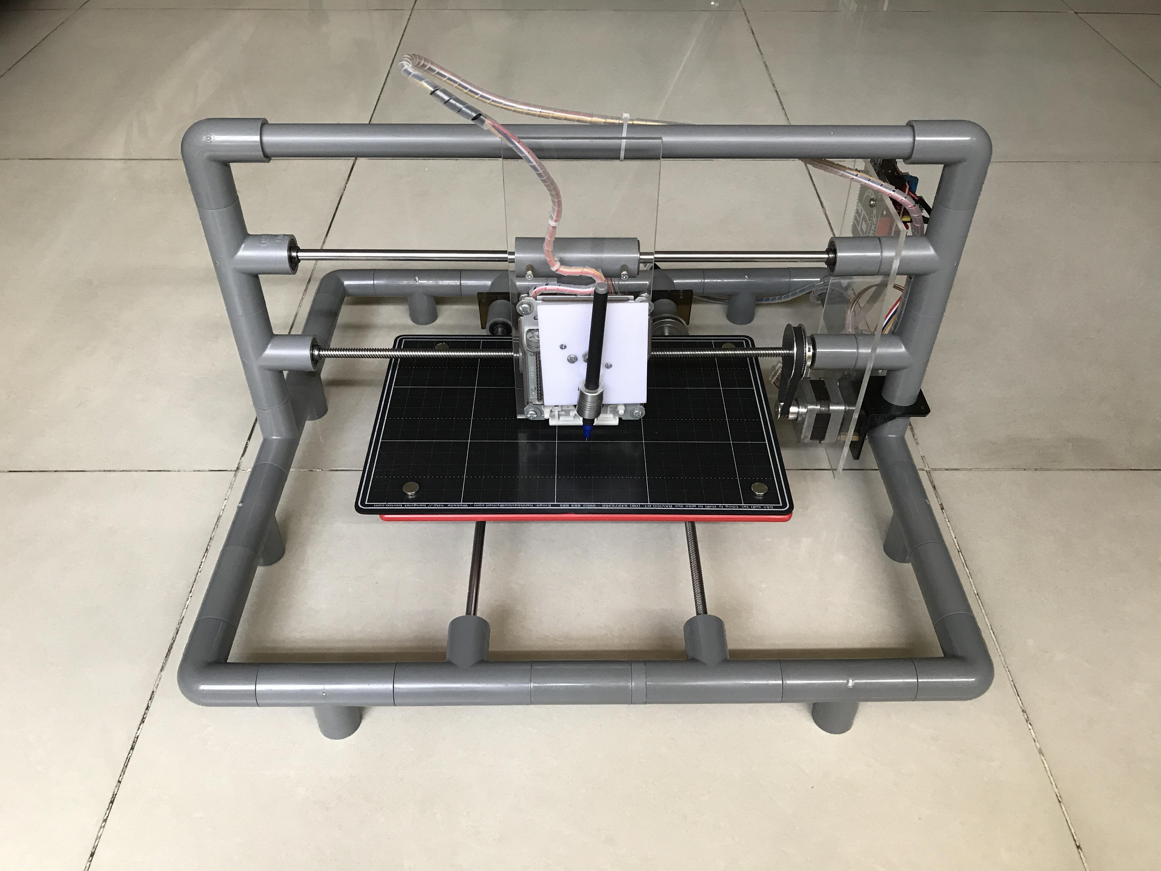 BUILD a PVC CNC PLOTTER IN a SIMPLE WAY : 11 Steps (with Pictures ...