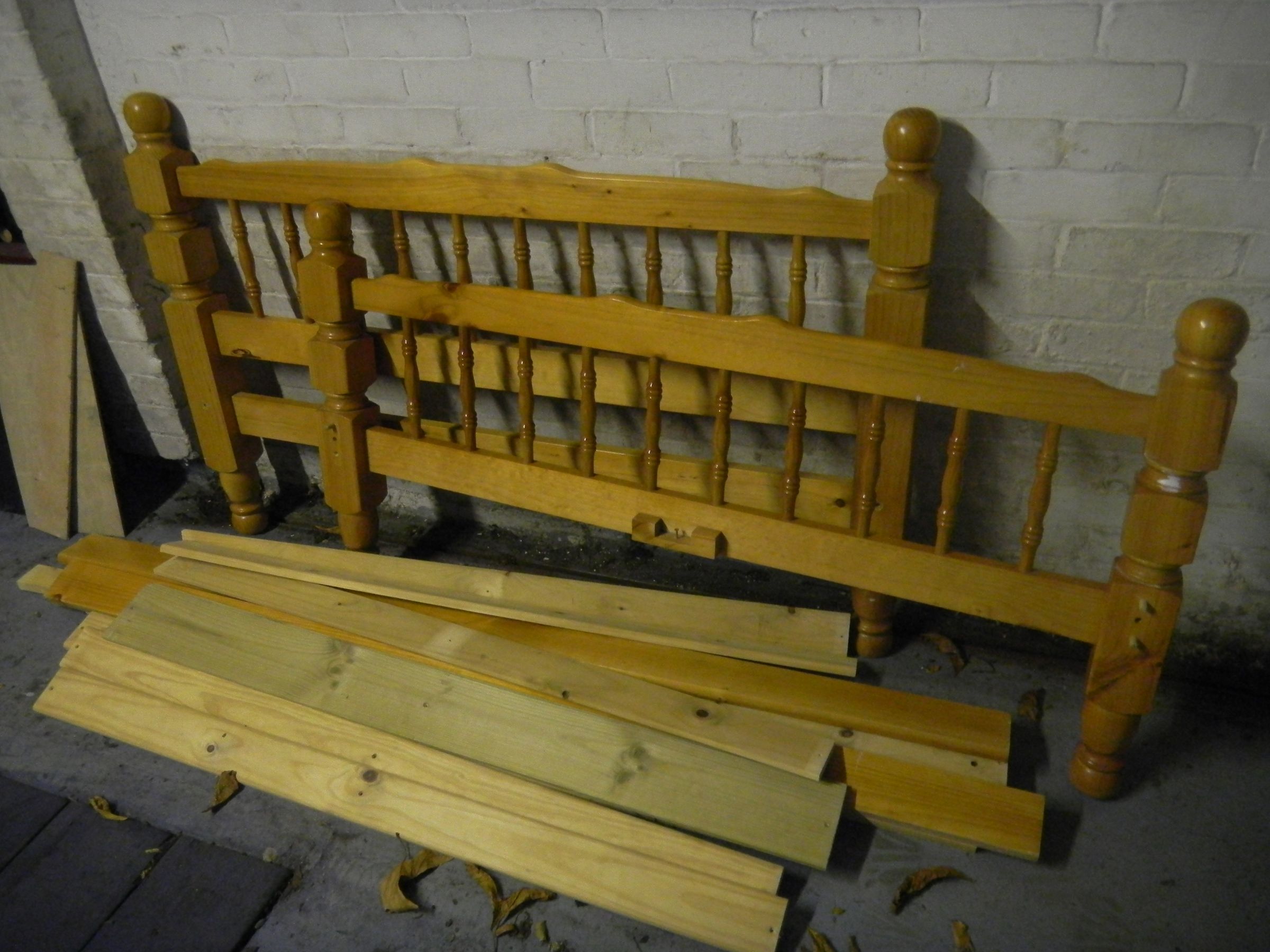 Modified Bed Frame + How Not to Furniture Hack : 5 Steps - Instructables