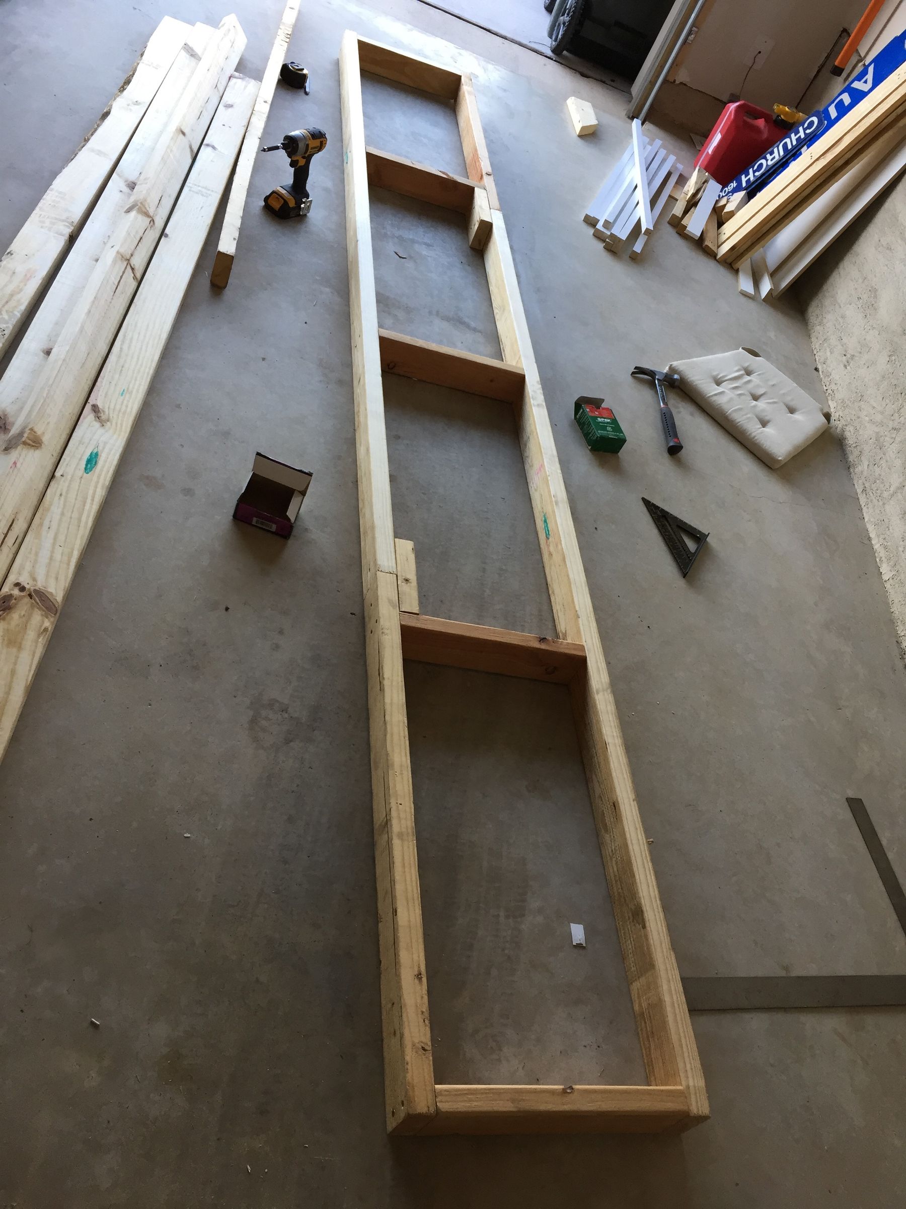 Garage Overhead Shelf : 10 Steps (with Pictures) - Instructables