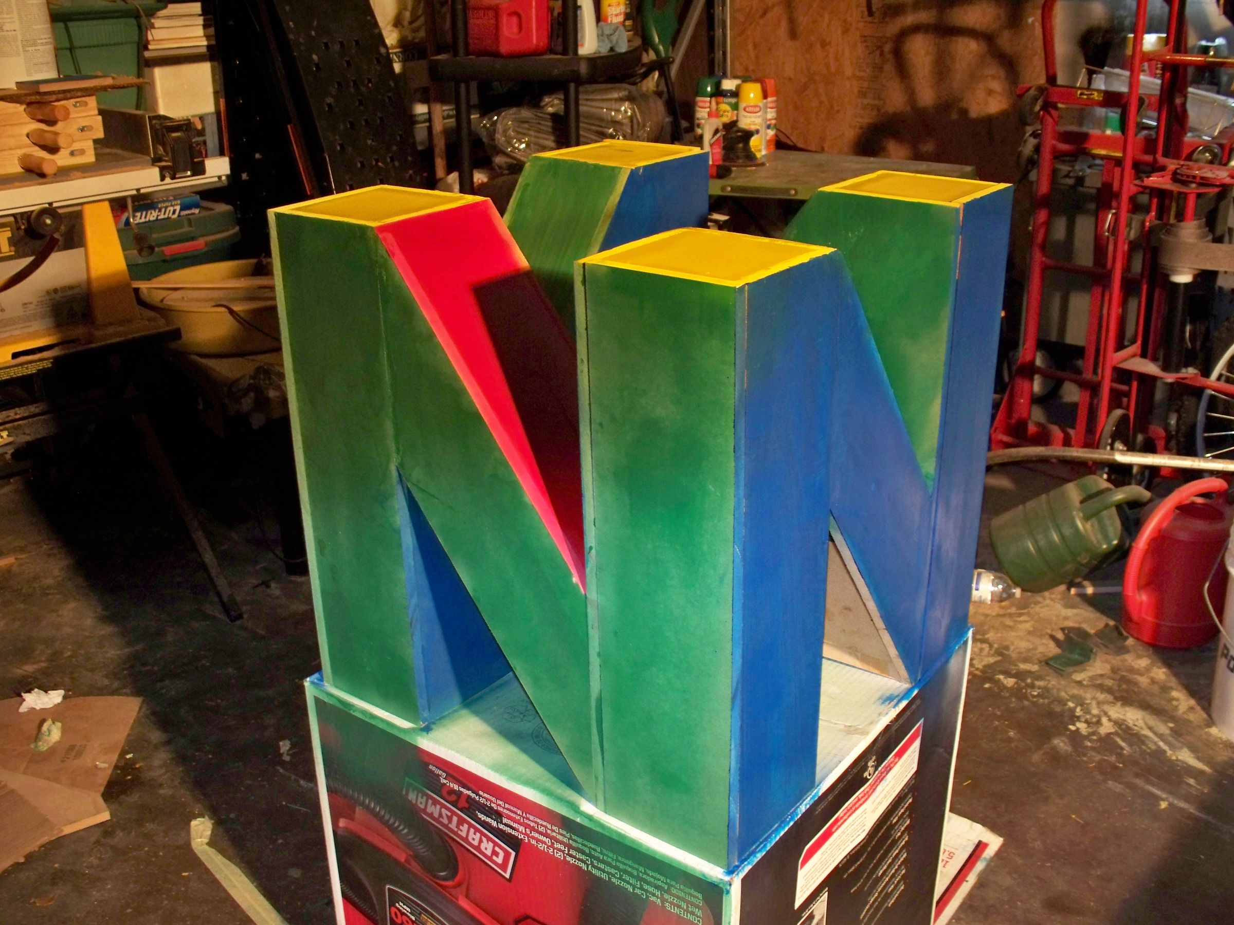 Nintendo End Table ( N-End Table) : 10 Steps (with Pictures ...