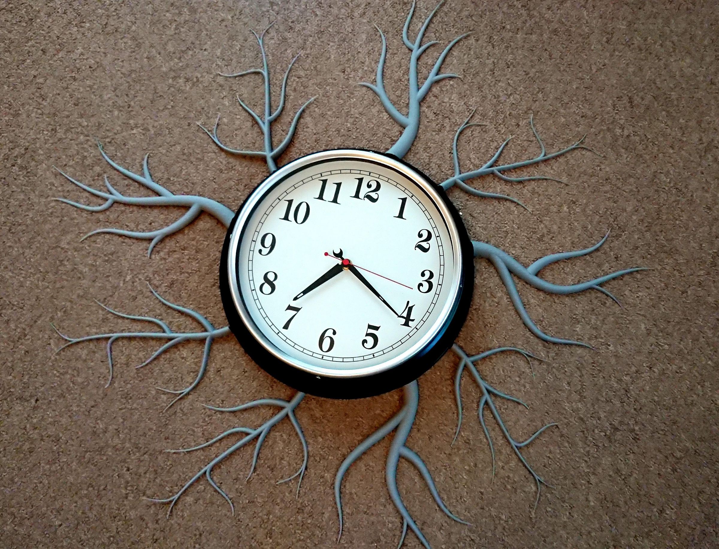 Organic Root Clock : 7 Steps (with Pictures) - Instructables