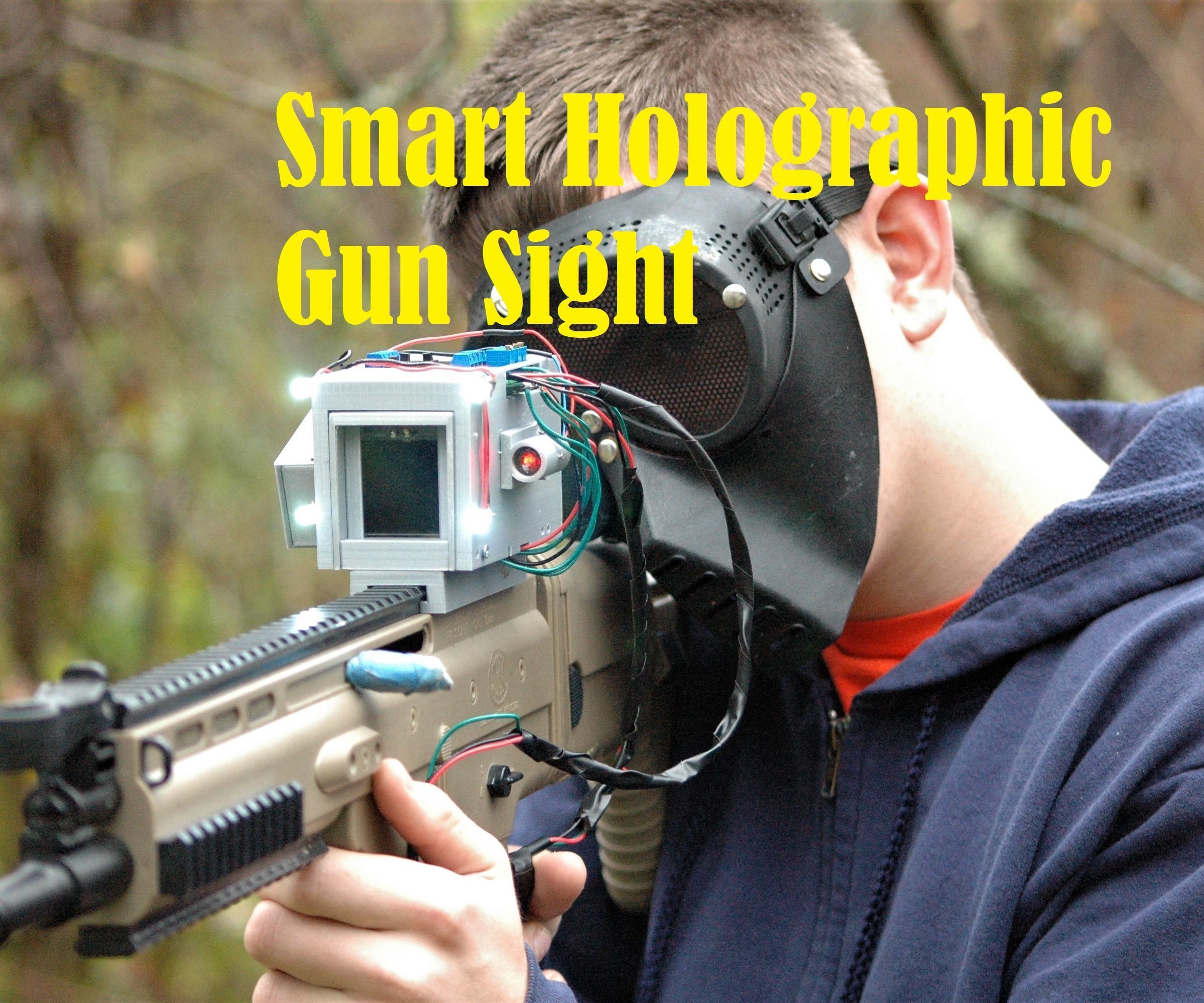 smart holographic gun sight with arduino DIY Project - Step-by-Step DIY ...