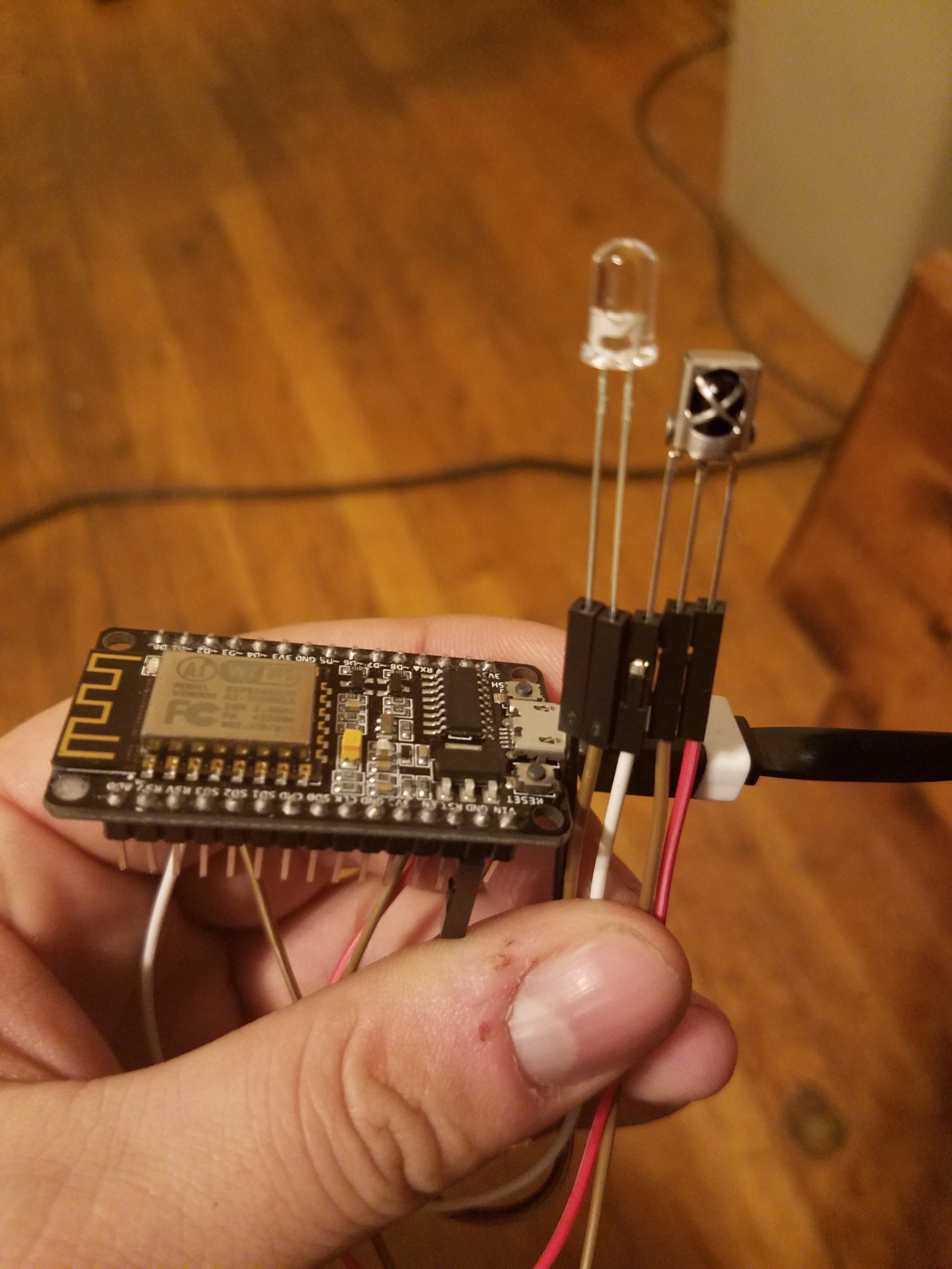 Easiest ESP8266 Learning IR Remote Control Via WIFI : 4 Steps (with ...
