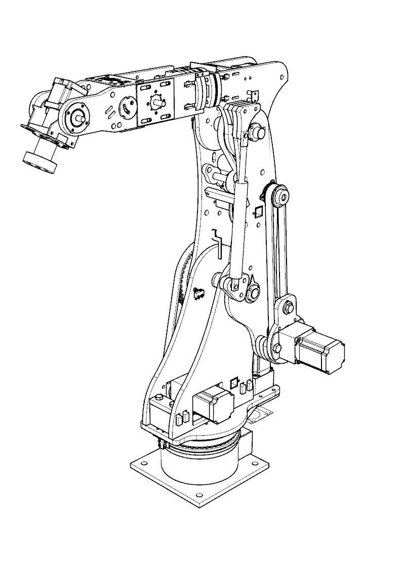 DIY Robot Arm 6 Axis (with Stepper Motors) : 9 Steps (with Pictures ...