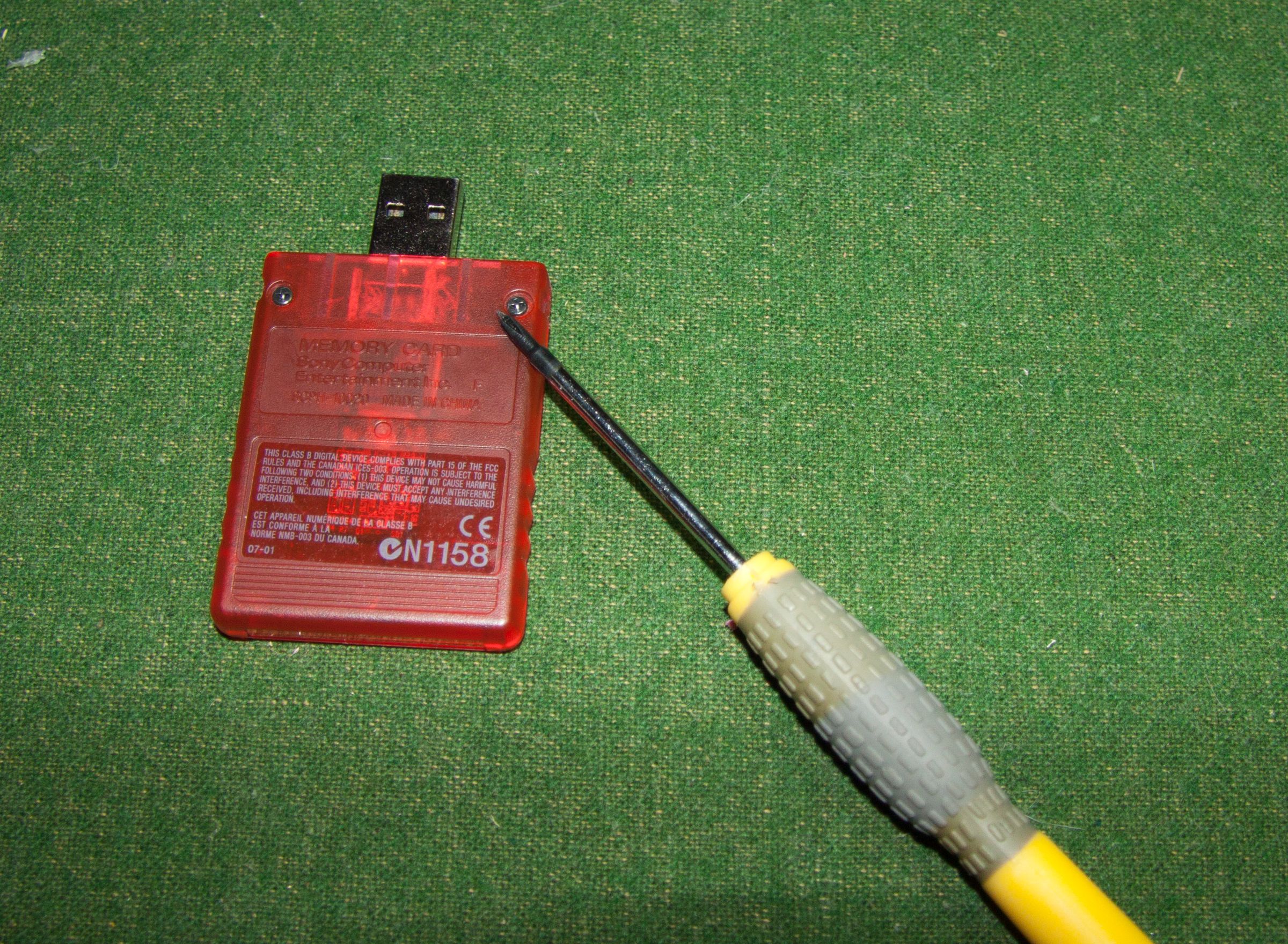 Change Old PS2/PS1 Memory to USB Thumbstick : 5 Steps - Instructables