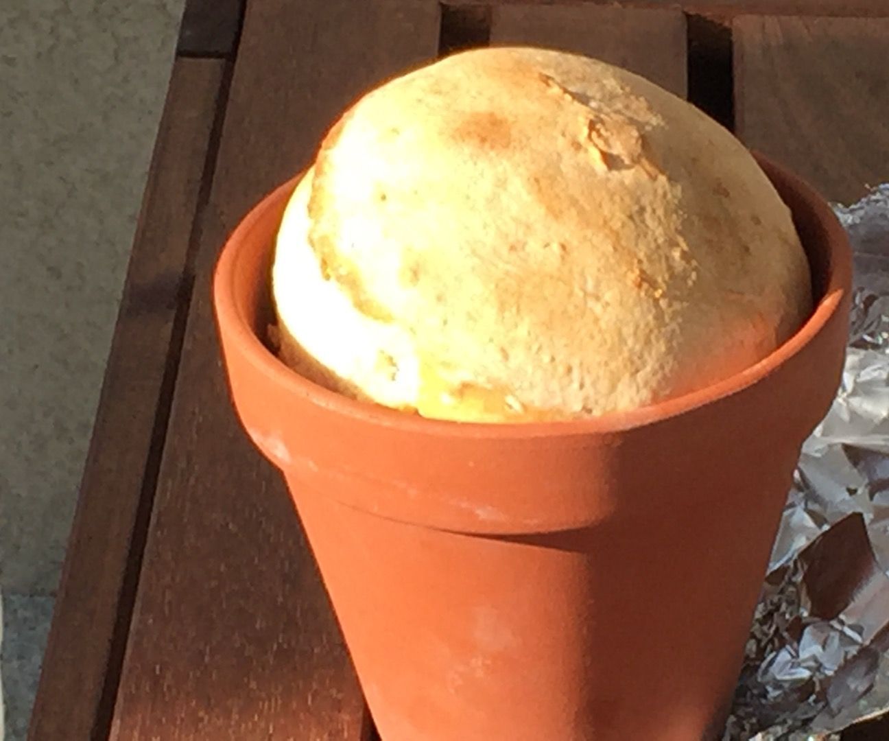 Clay Flowerpot Bread/ Camping Bread : 7 Steps (with Pictures ...