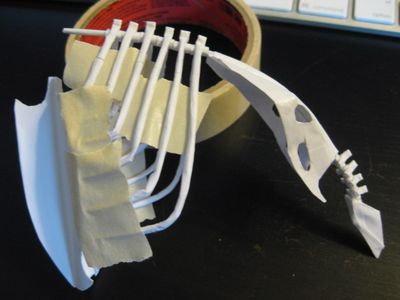 Paper Crow Skeleton : 13 Steps (with Pictures) - Instructables