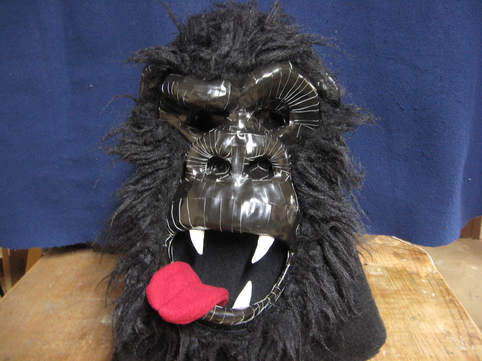 Gorilla Tape Gorilla Mask : 11 Steps (with Pictures) - Instructables