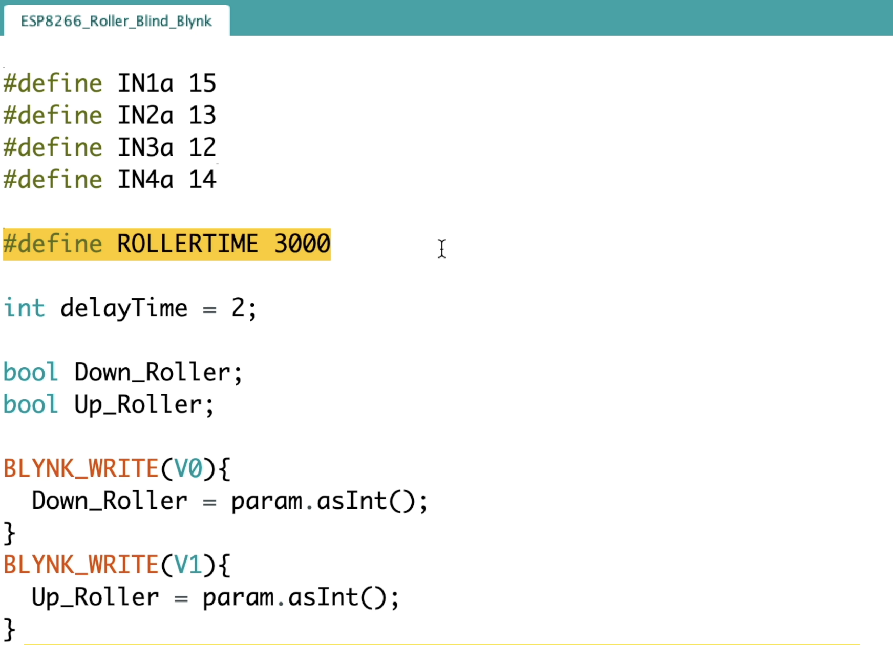 DIY Motorized WiFi Roller Blind - ESP8266 & Blynk : 8 Steps (with ...