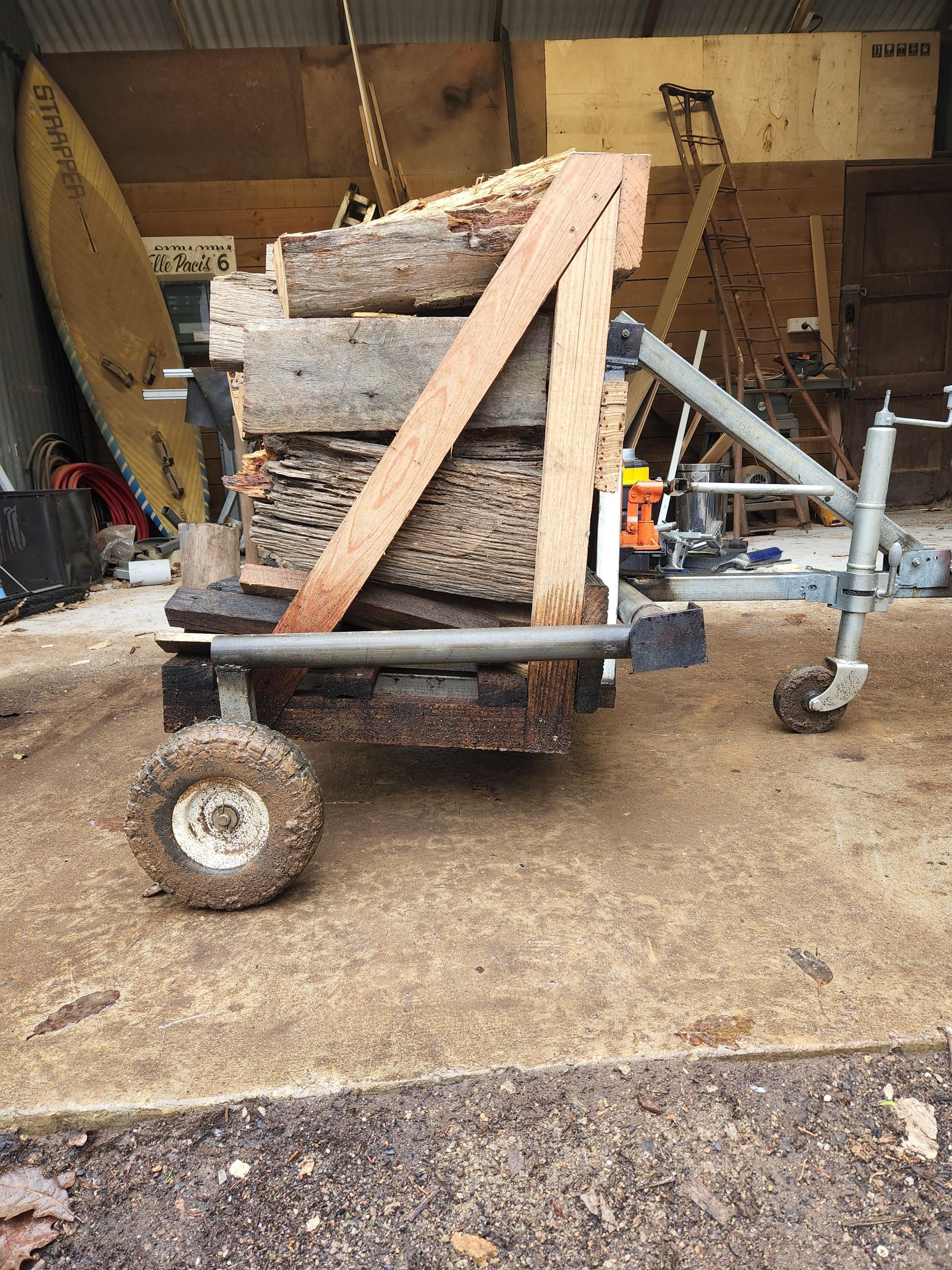 Towable All-terrain Pallet Jack : 6 Steps - Instructables