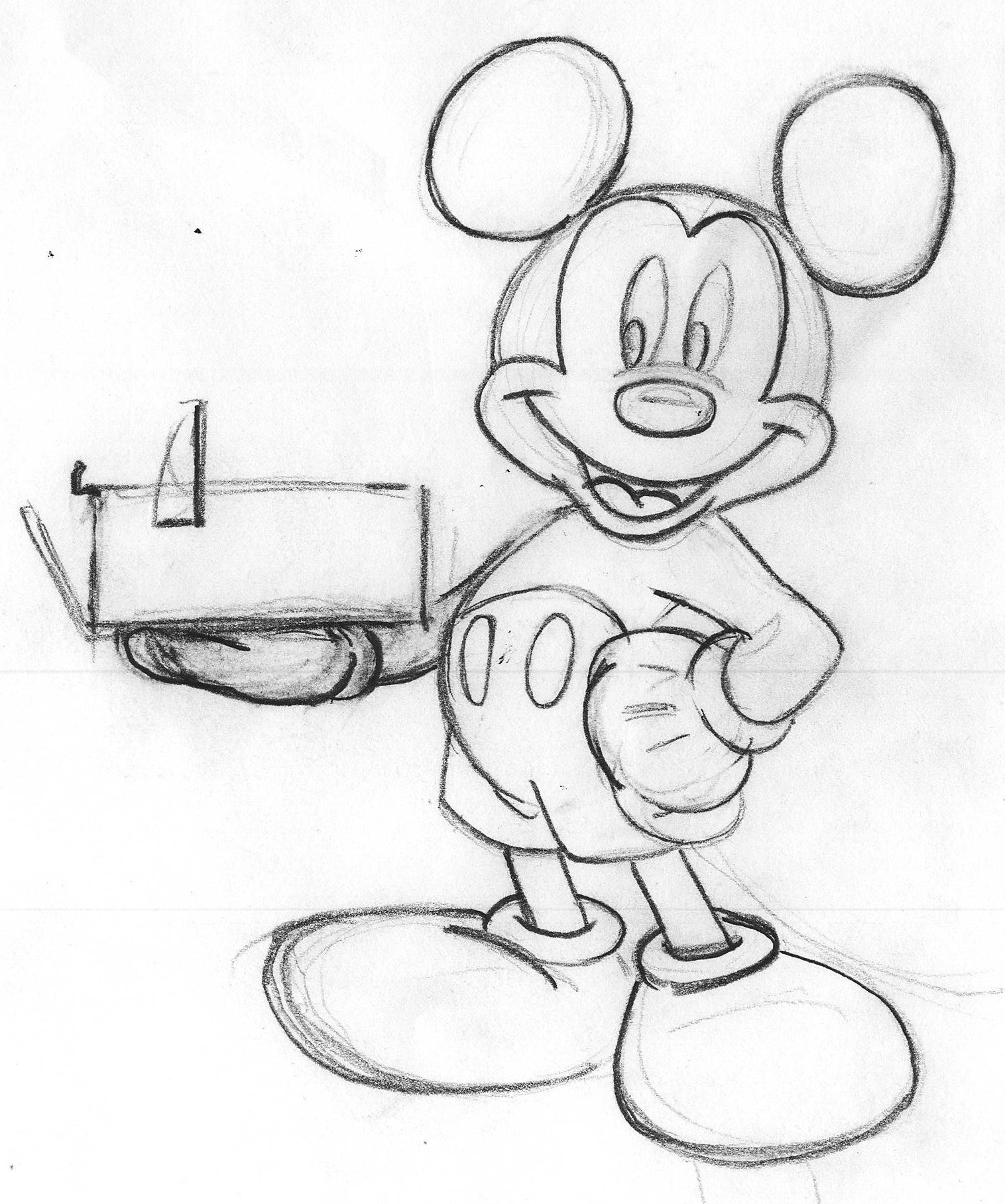 Mickey Mouse Holding Your Mailbox : 10 Steps (with Pictures ...
