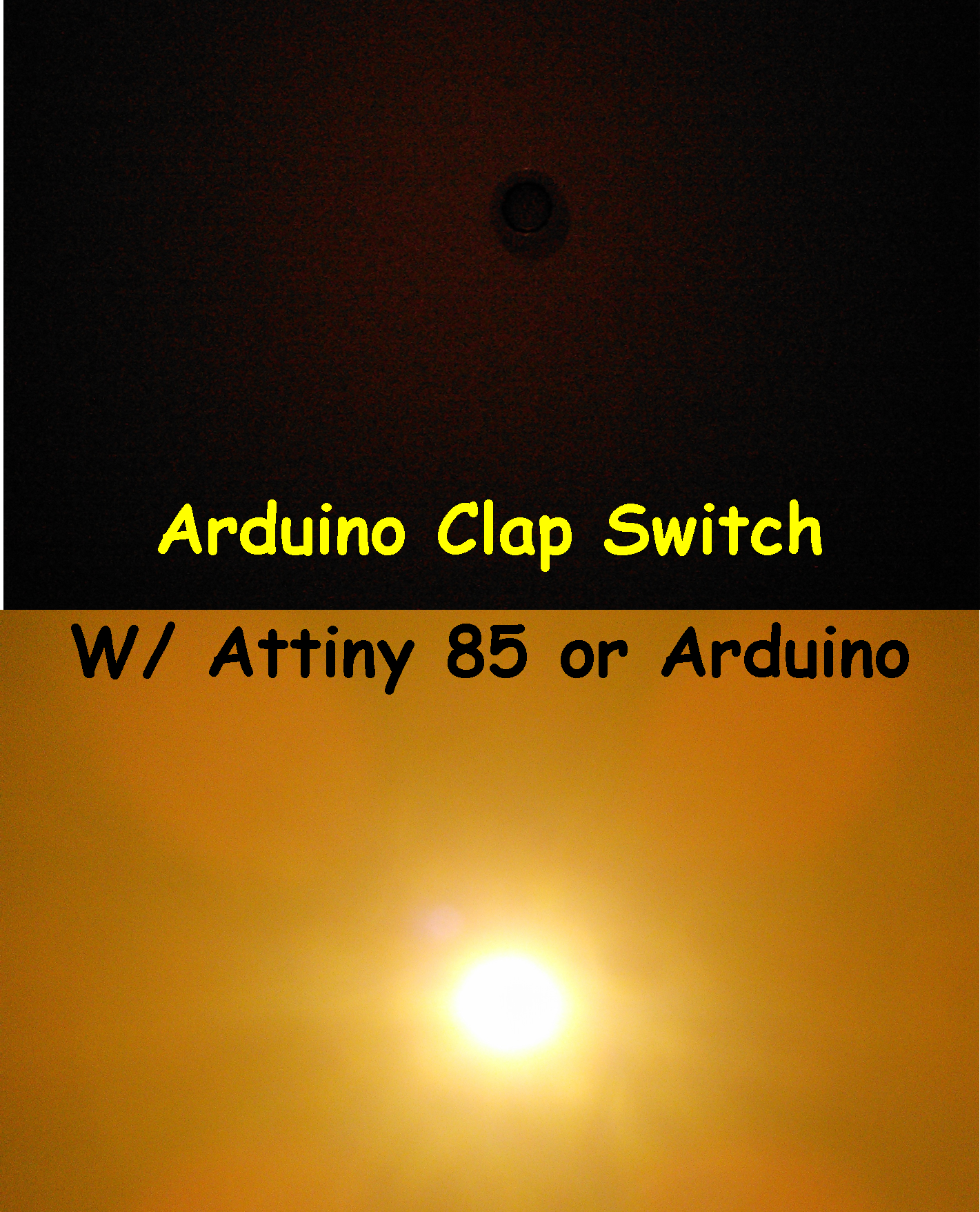 Arduino Clap Sensitive Light Control (The Clapper) : 8 Steps ...