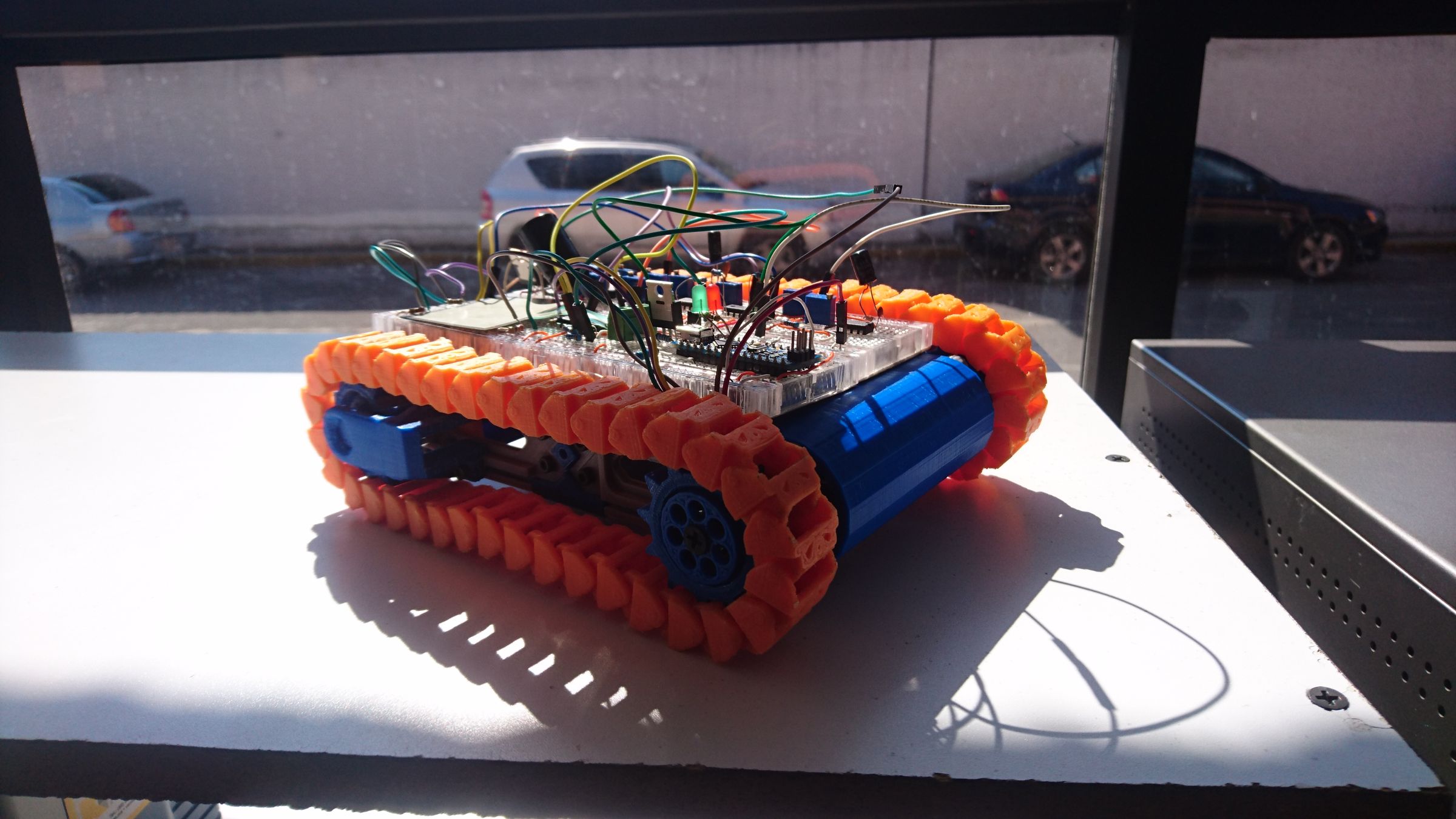 Chasis De Robot Con Orugas Impresas En 3D : 7 Steps (with Pictures ...