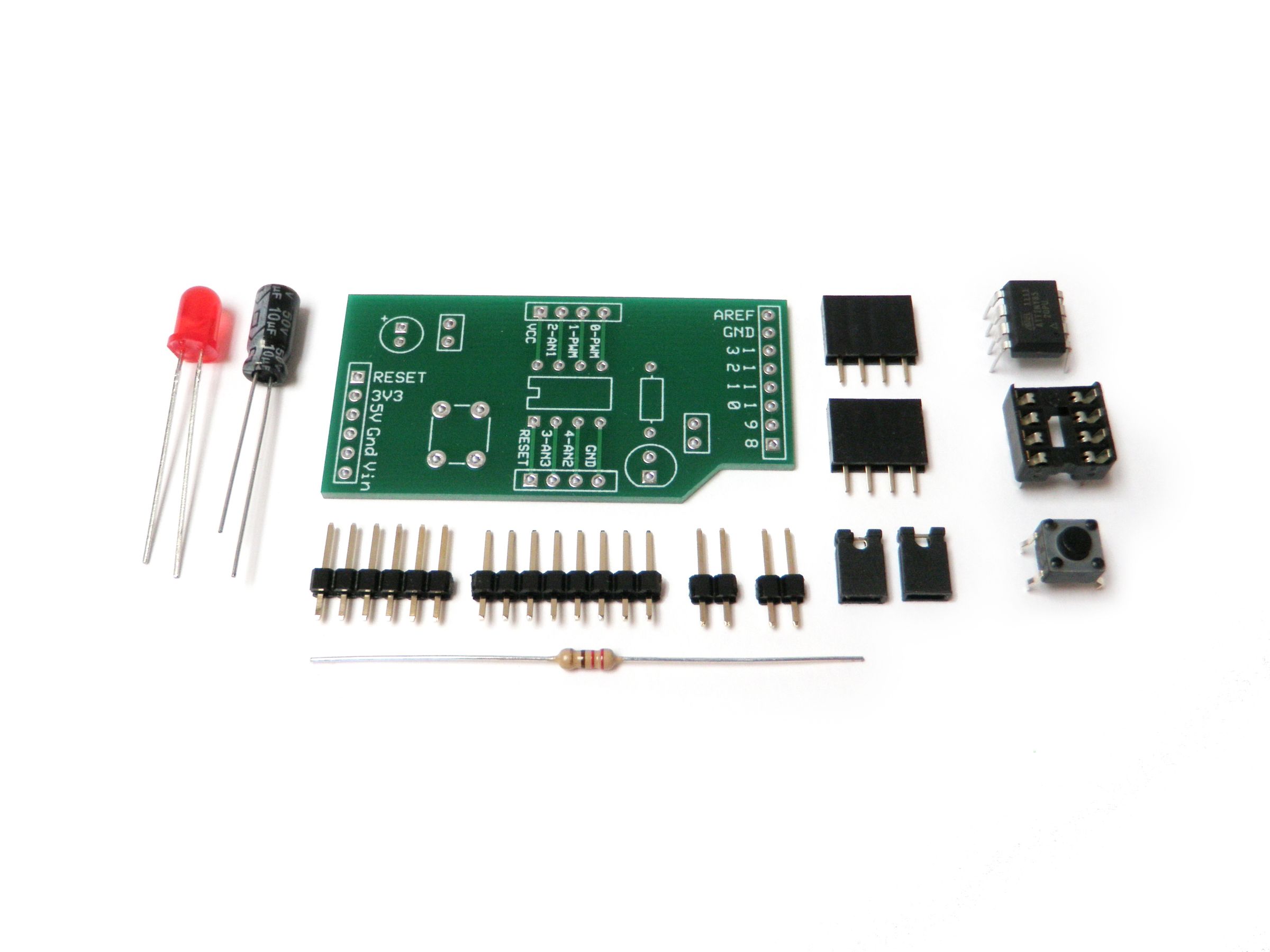8-Pin Programming Shield : 14 Steps (with Pictures) - Instructables
