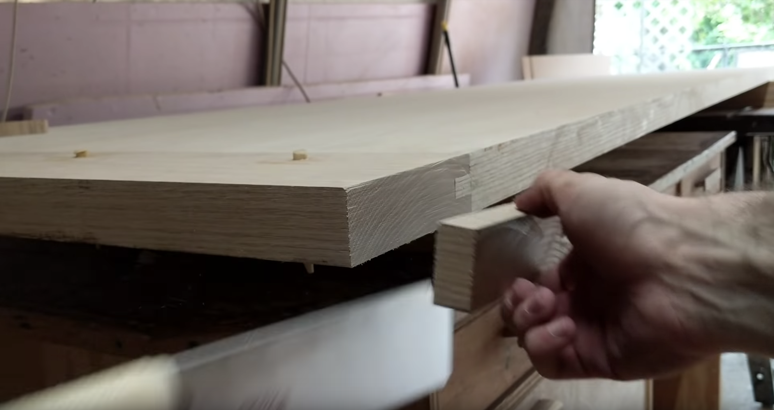 Make a Conference Table & How to Cut Breadboard Ends : 16 Steps (with ...