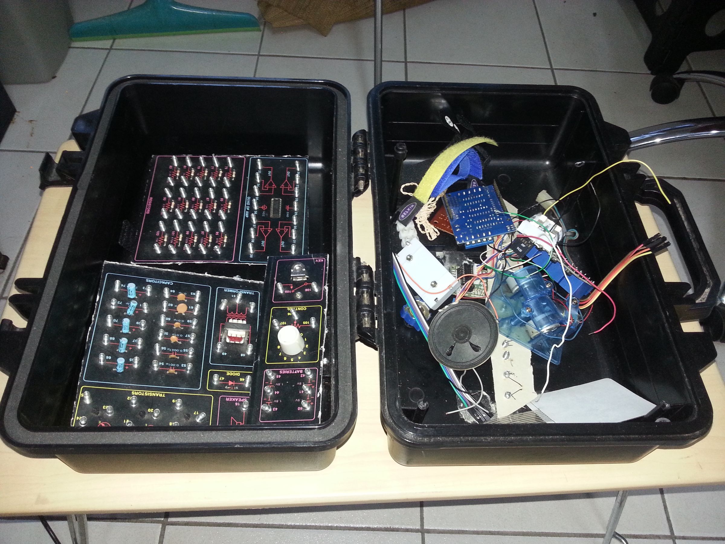 Portable, Modular Electronics /Arduino Experimenters and Repair Lab Set ...