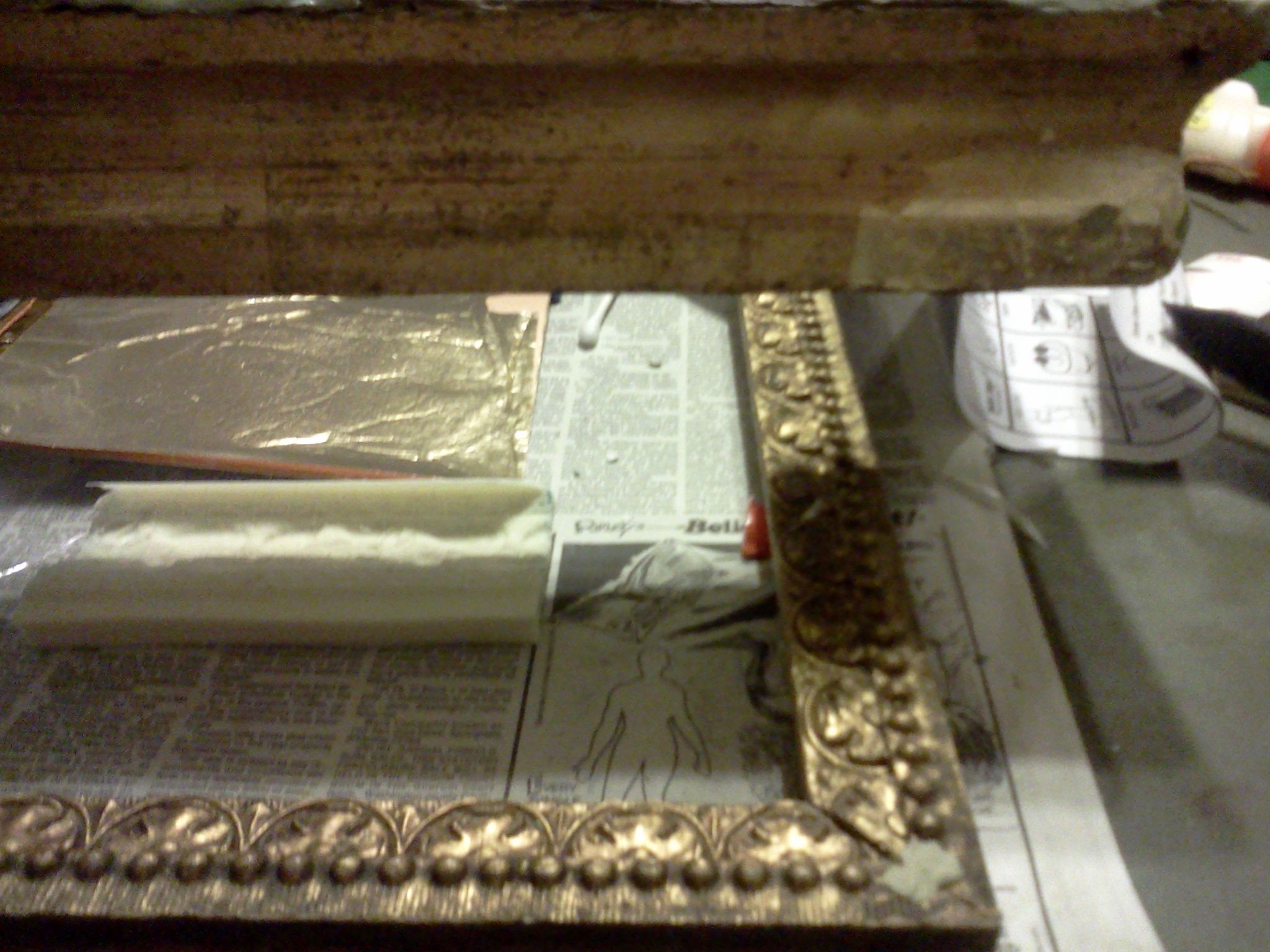 Vintage Plaster and Gold Frame Restored : 9 Steps - Instructables