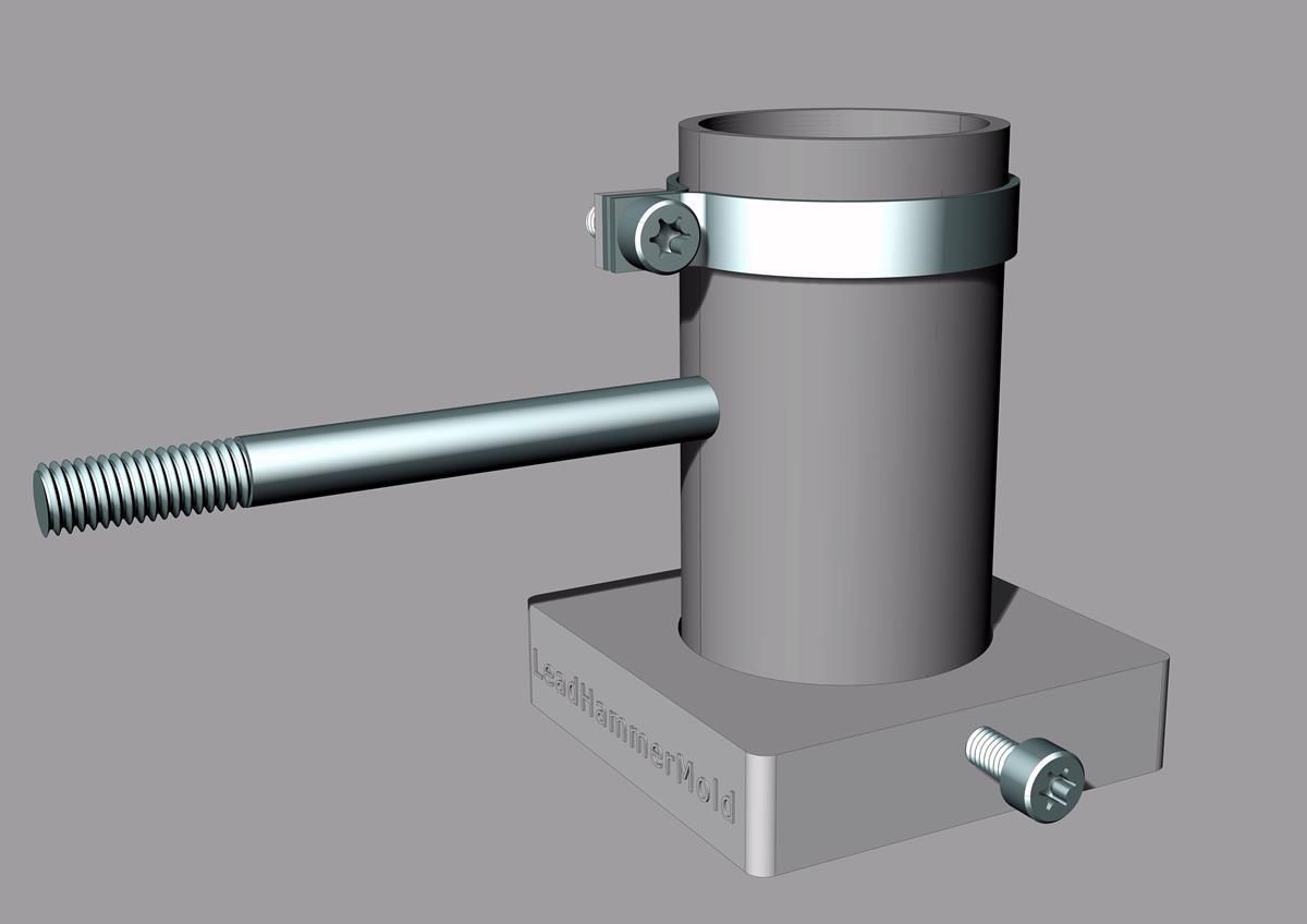 Lead Hammer Mold for Machine Shop : 5 Steps - Instructables