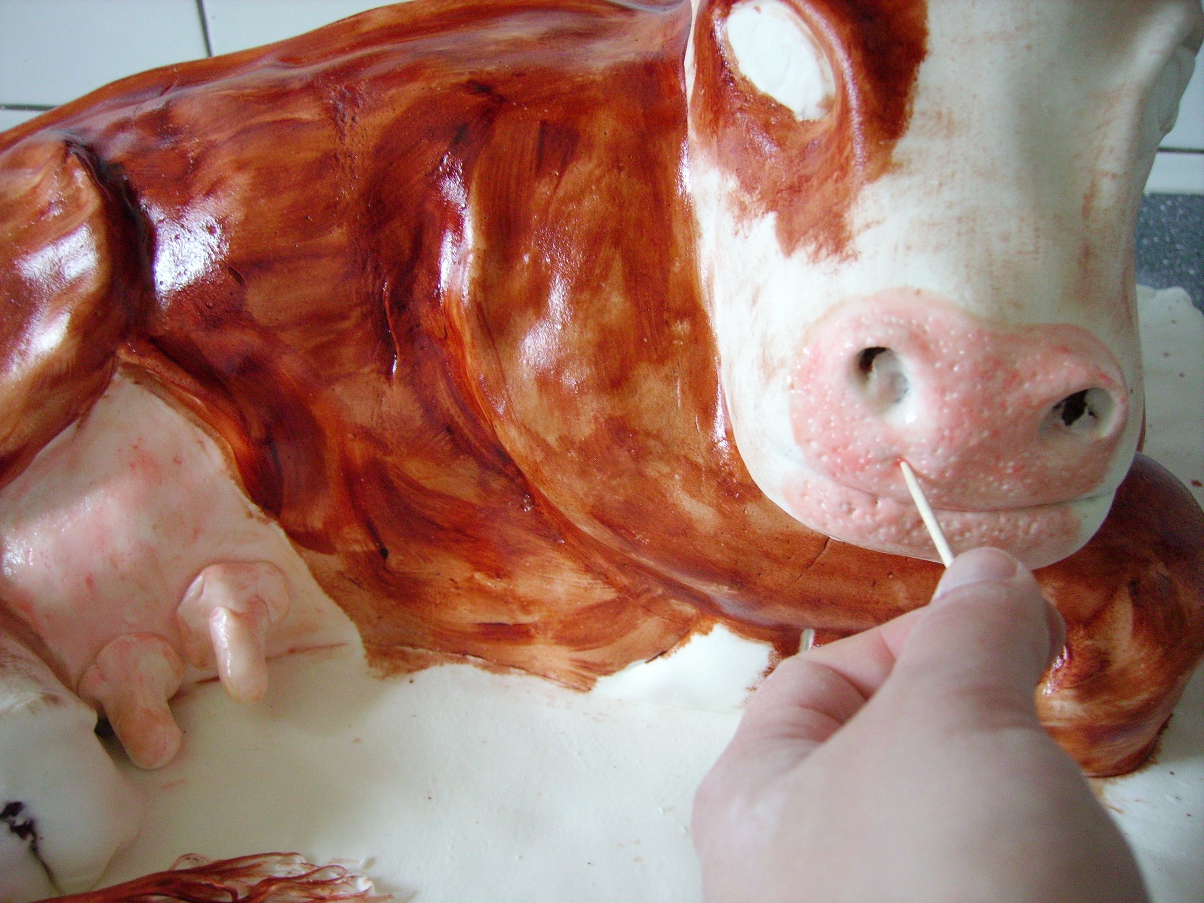 Cow Cake Step by Step : 9 Steps (with Pictures) - Instructables