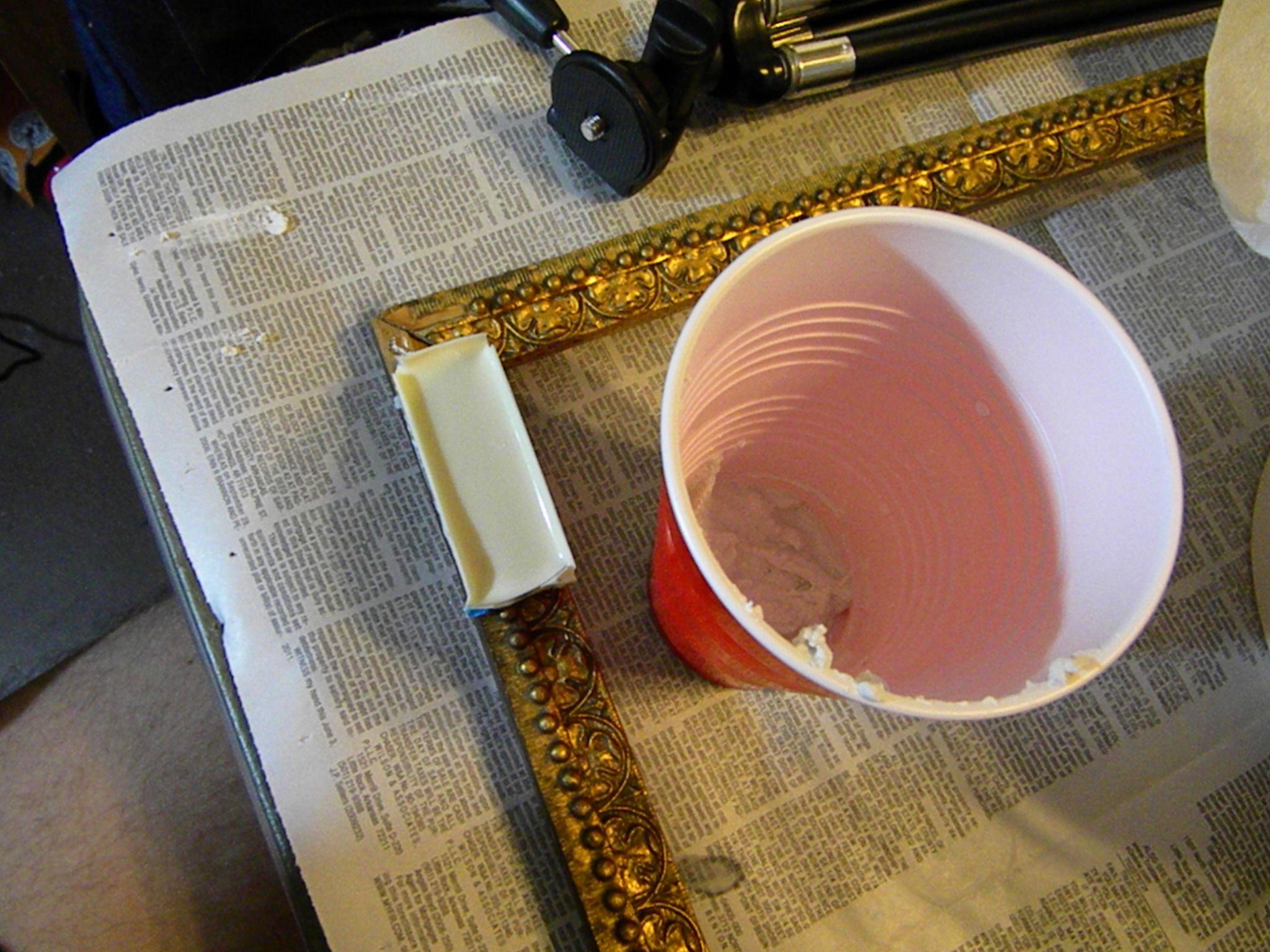 Vintage Plaster and Gold Frame Restored : 9 Steps - Instructables