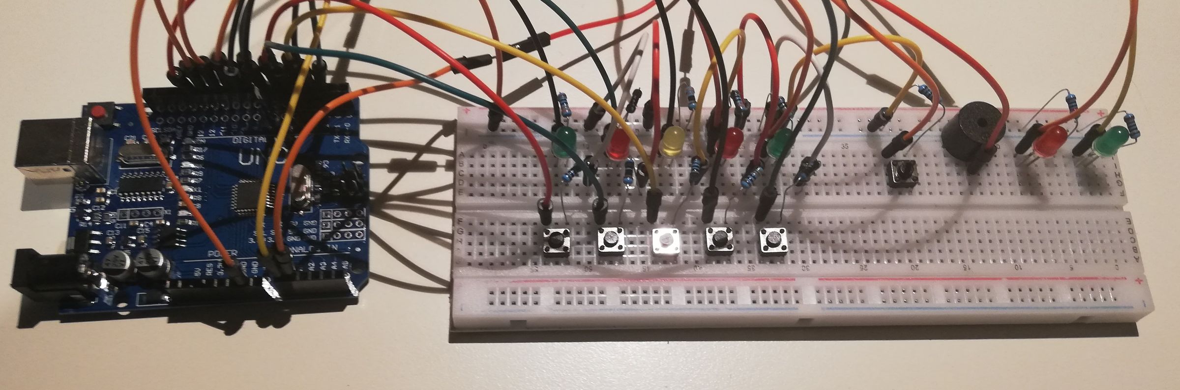 Arduino: Game Using LEDS : 3 Steps - Instructables
