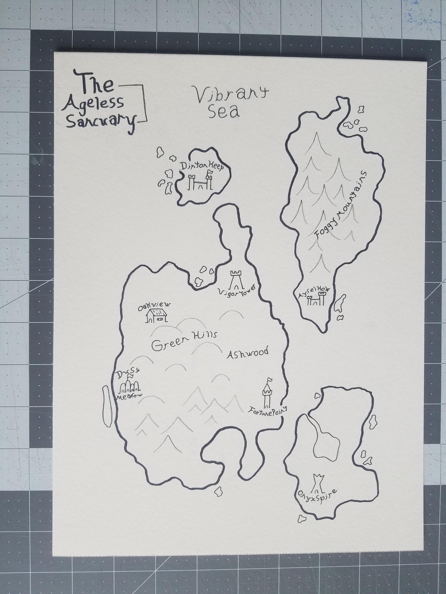 How to Draw Fantasy Maps : 16 Steps (with Pictures) - Instructables