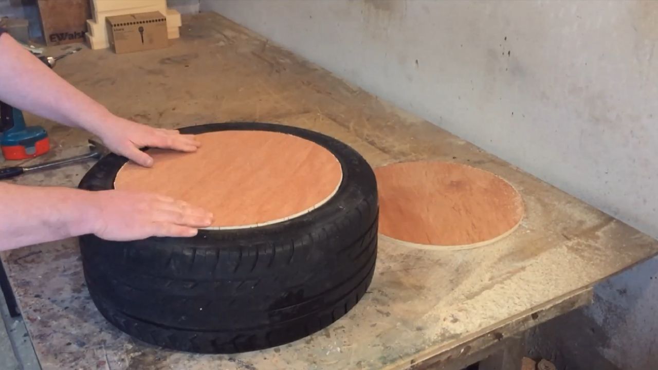 Old Car Tyre Stool : 13 Steps (with Pictures) - Instructables