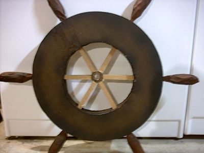 My Pirate Costume Ship's Wheel!! : 12 Steps (with Pictures) - Instructables