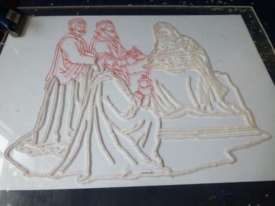 Routing Line Art on Acrylic Sheet : 10 Steps (with Pictures ...
