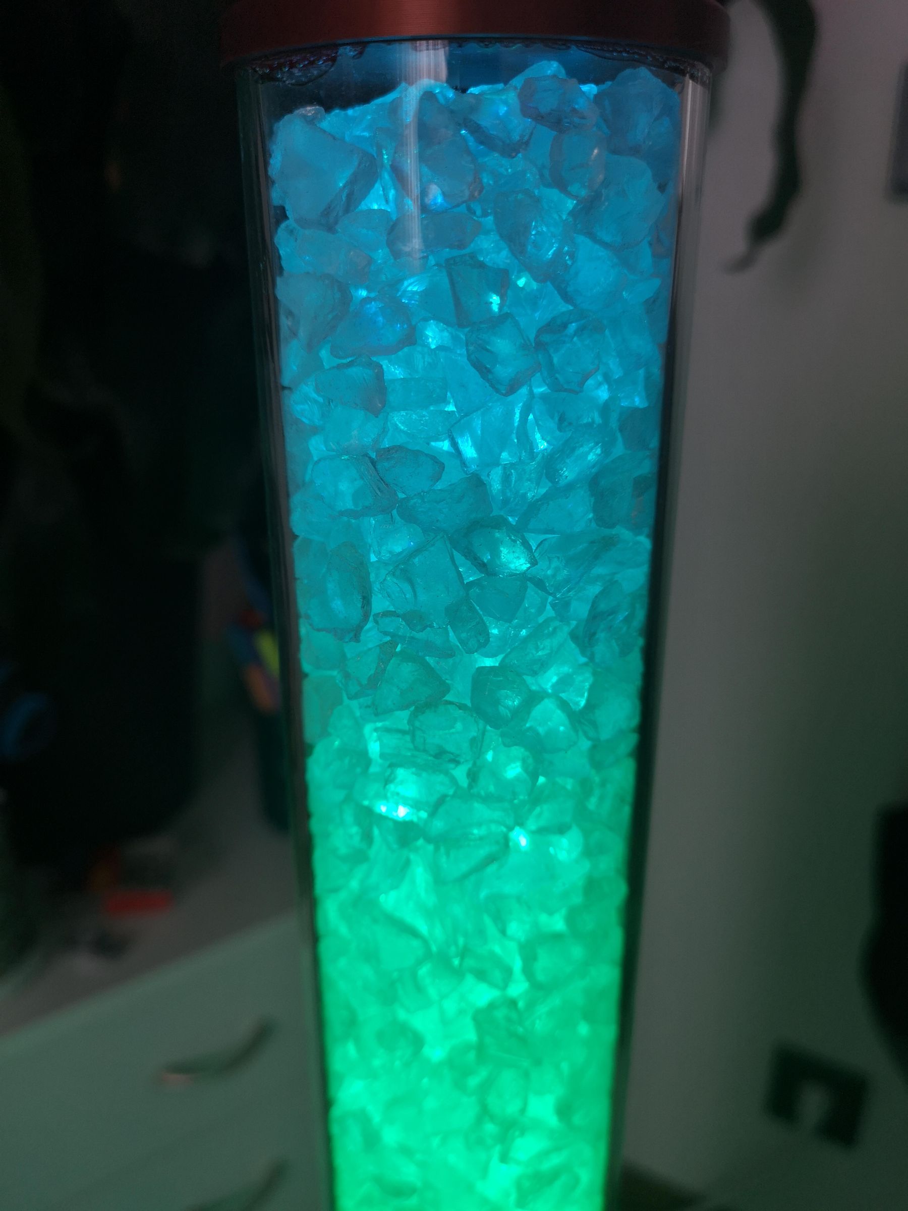 Glass Stone LED Tube (WiFi Controlled Through Smartphone App) : 6 Steps ...