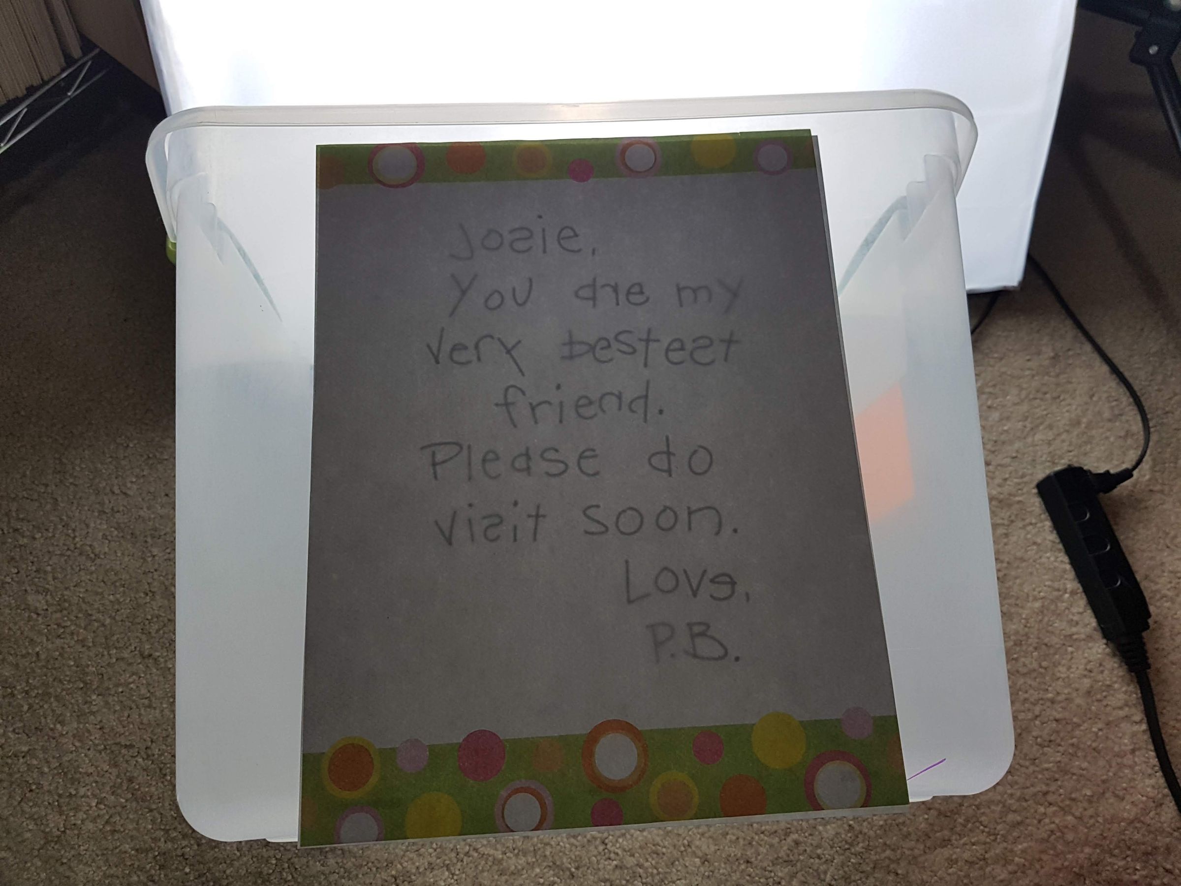 Disney Trip Reveal: Letters From Disney Characters : 8 Steps (with ...