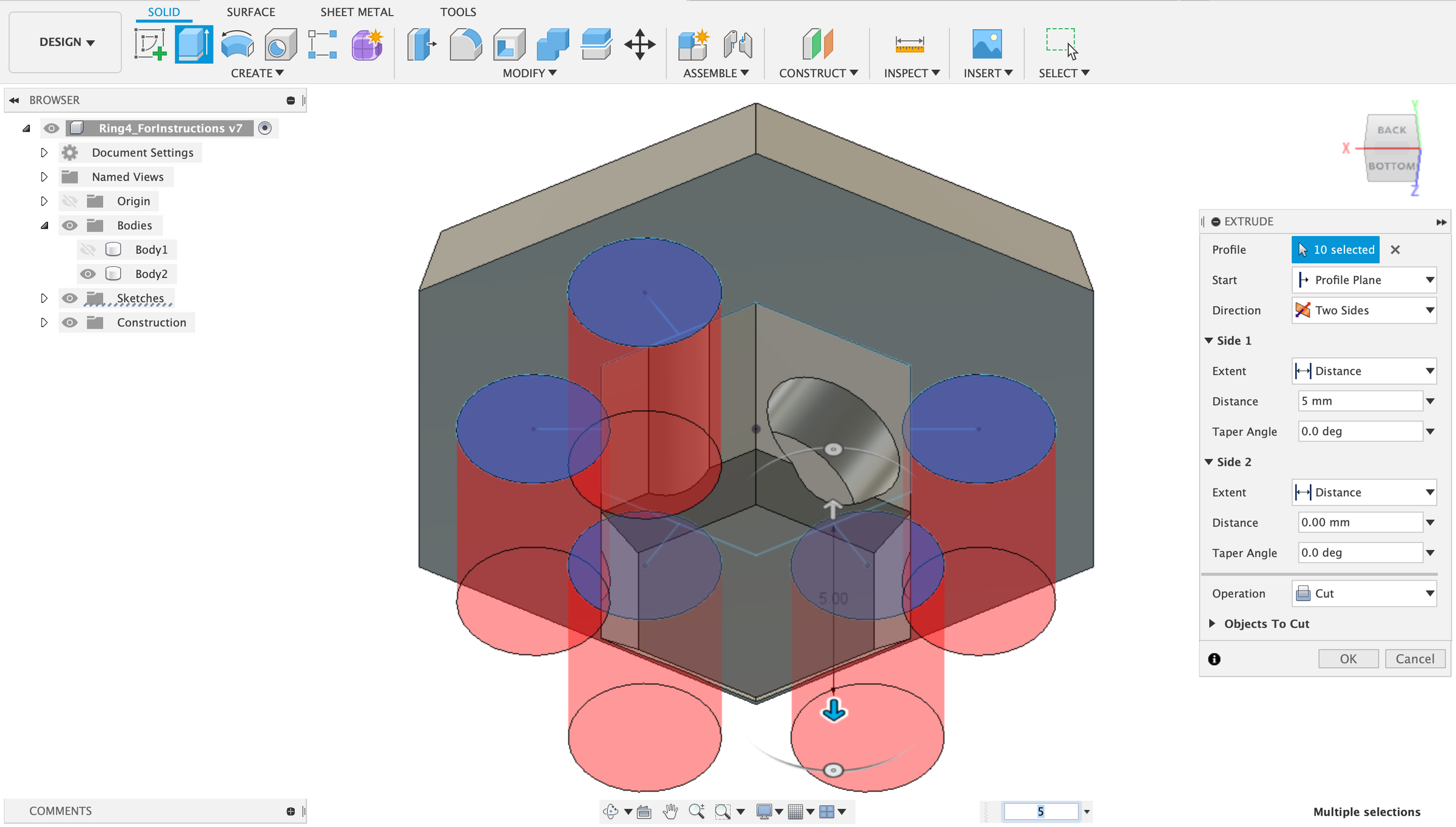 Bit Driver Ring (3D Printed, Wearable Hex Bit Driver) : 12 Steps (with ...