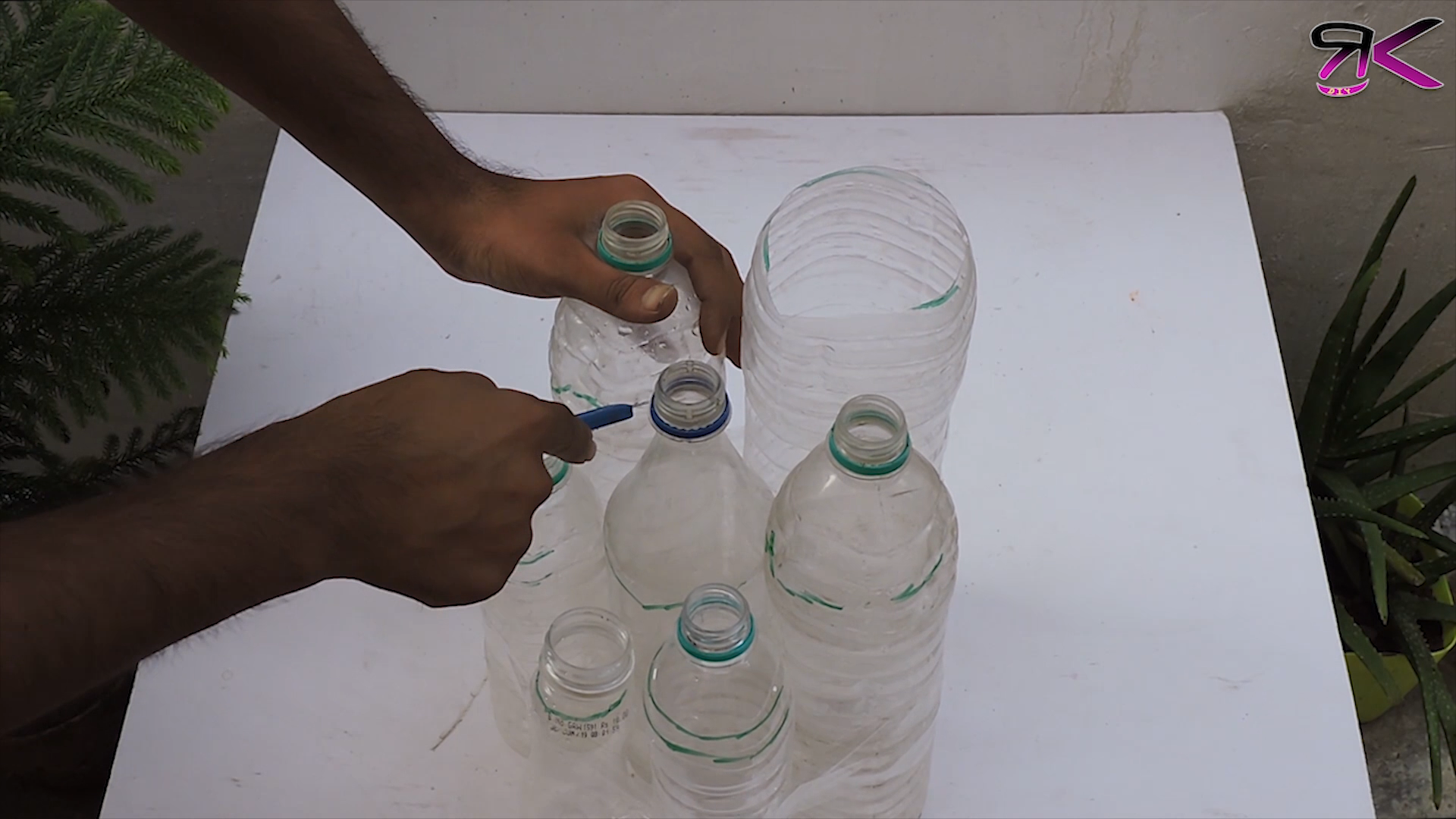 Amazing Water Fountain With Plastic Bottle and Led (DIY) : 7 Steps ...