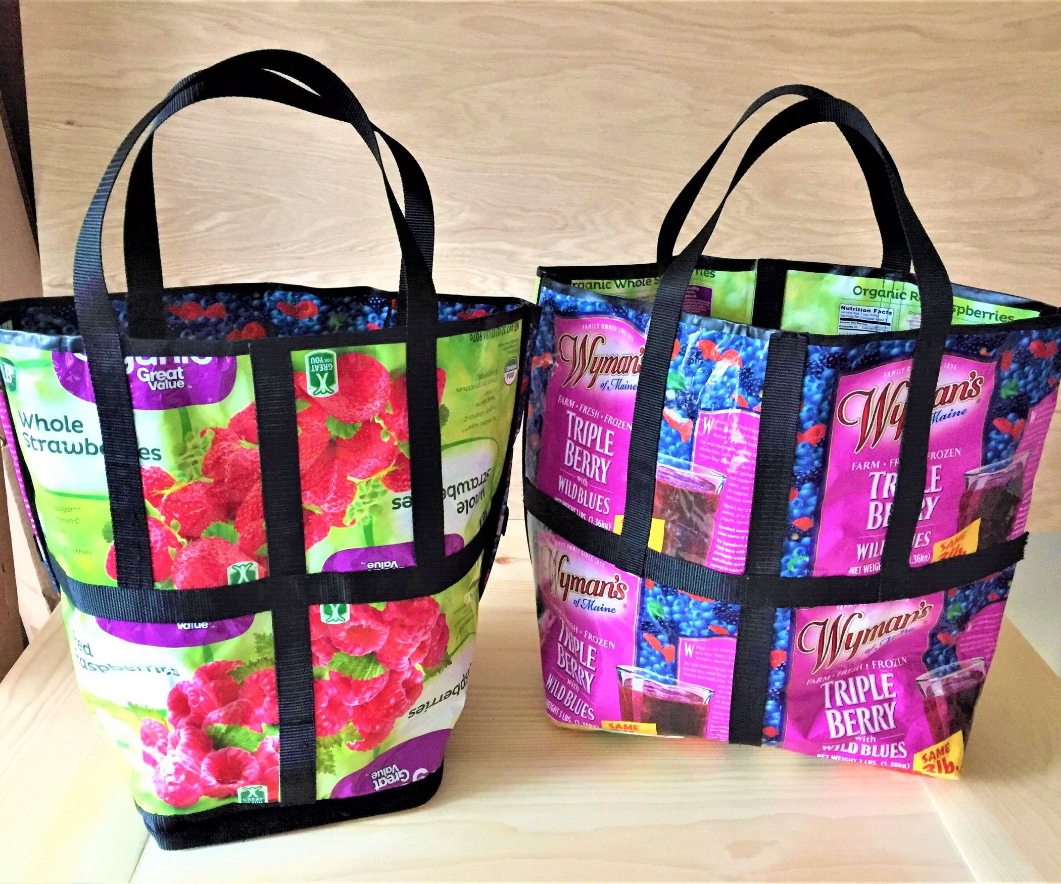Upcycled Food Packaging Tote Bag : 11 Steps (with Pictures) - Instructables