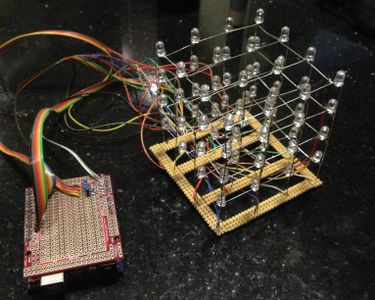 4x4x4 LED Cube (Arduino Uno) : 7 Steps (with Pictures) - Instructables
