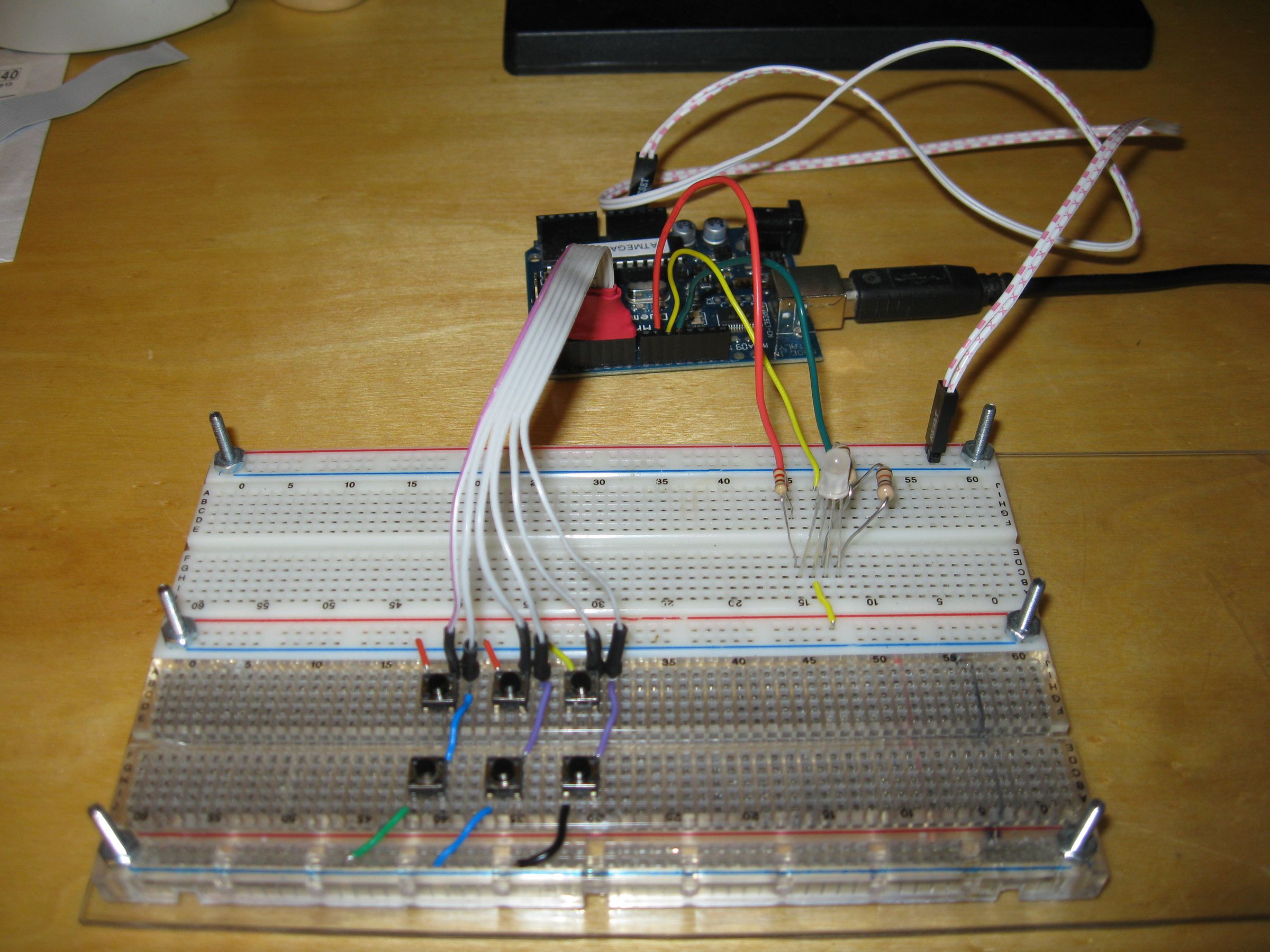 6 Button RGB Controller. : 4 Steps (with Pictures) - Instructables