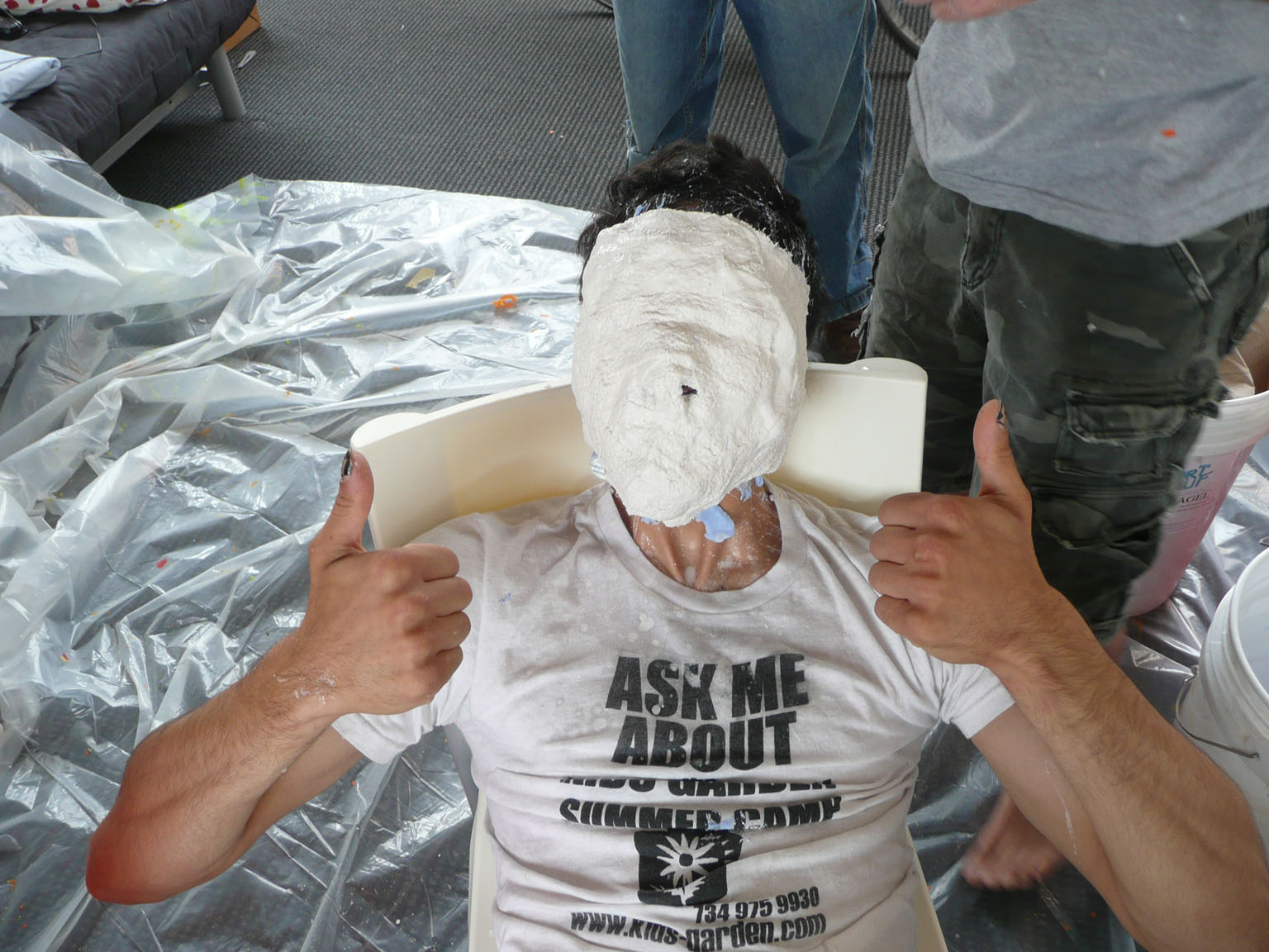 How to Cast a Face in Plaster : 11 Steps (with Pictures) - Instructables