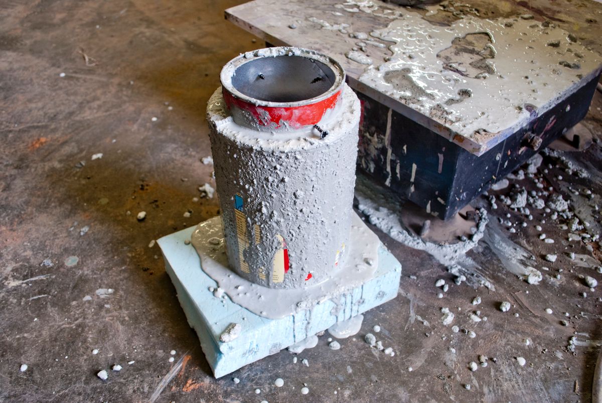 DIY CONCRETE:: Cylinders From Cardboard Tubes : 7 Steps (with Pictures ...