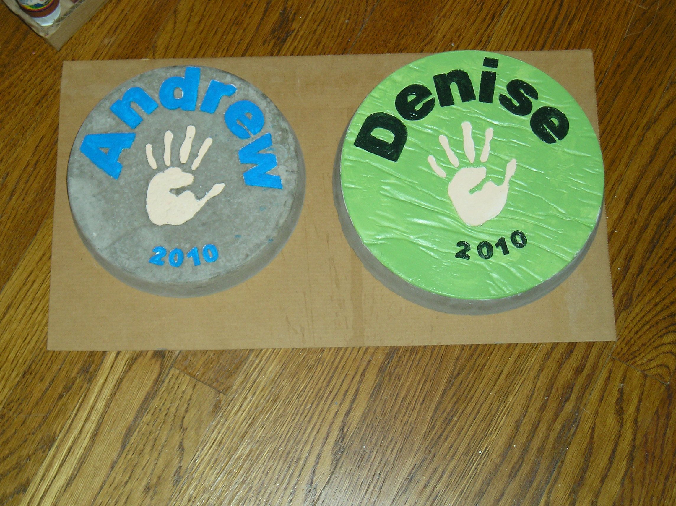 Making "Forever" Hand Print Stones : 9 Steps - Instructables