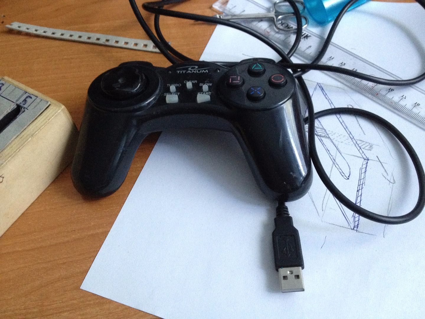 Gearbox for Computer,made From Old Joystick ( H-shifter ) : 8 Steps ...