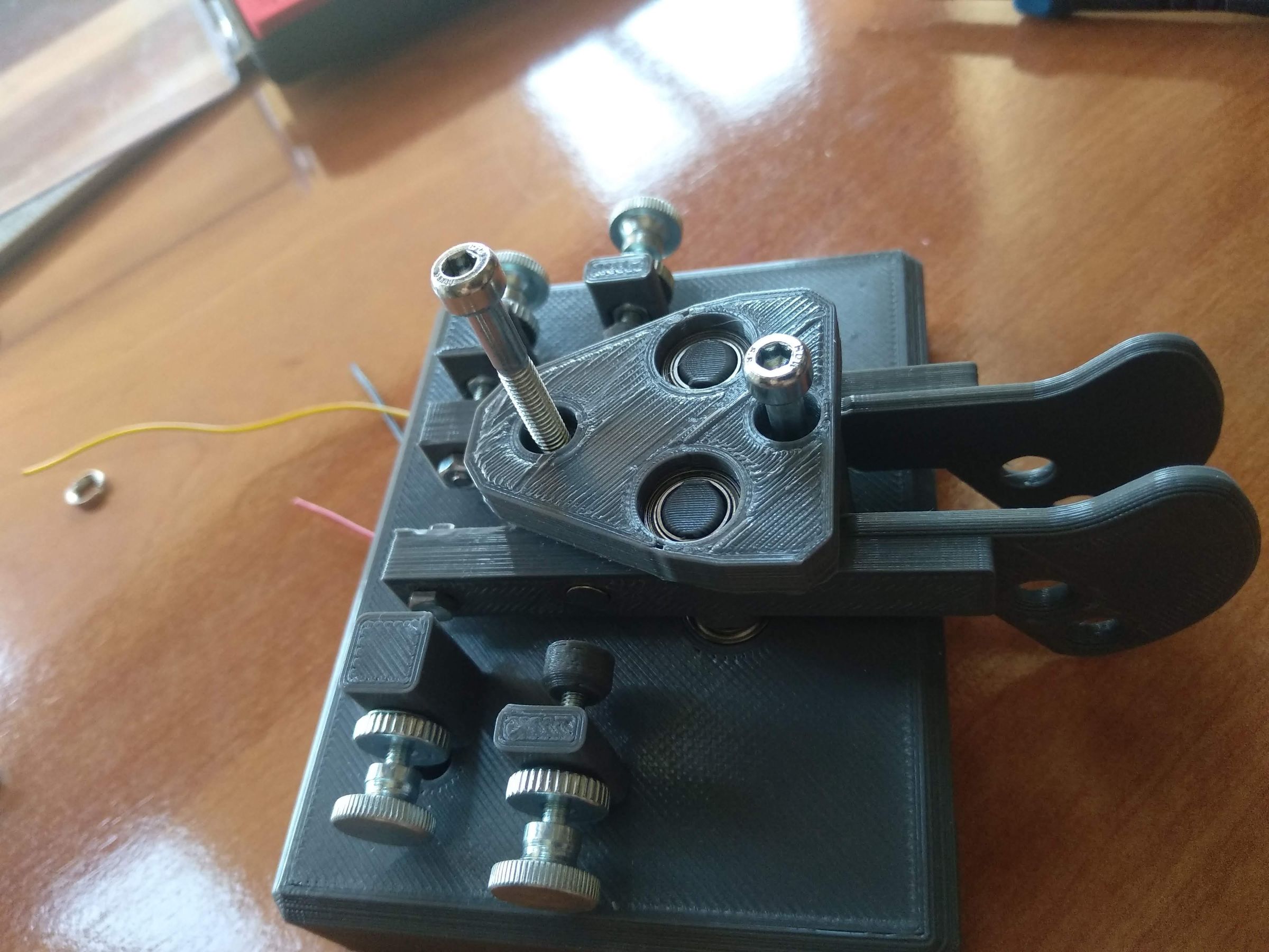 3D Printed Twin Paddle Cw Key (566grs.) : 21 Steps (with Pictures ...