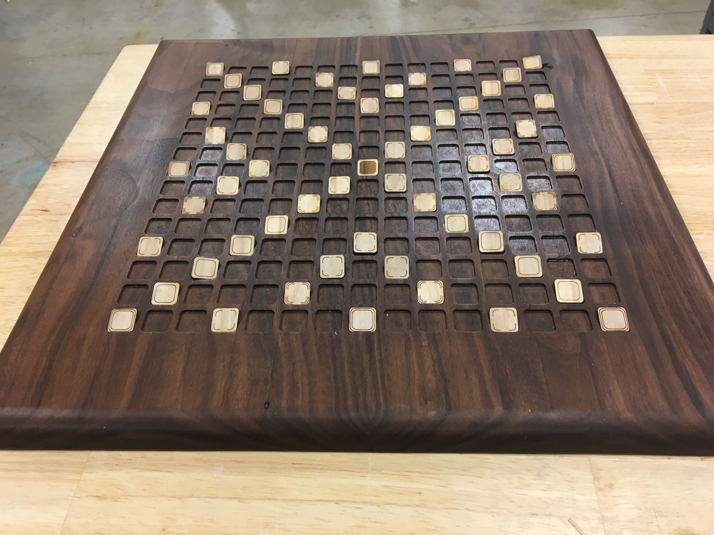 Hardwood CNC Scrabble Board : 12 Steps (with Pictures) - Instructables