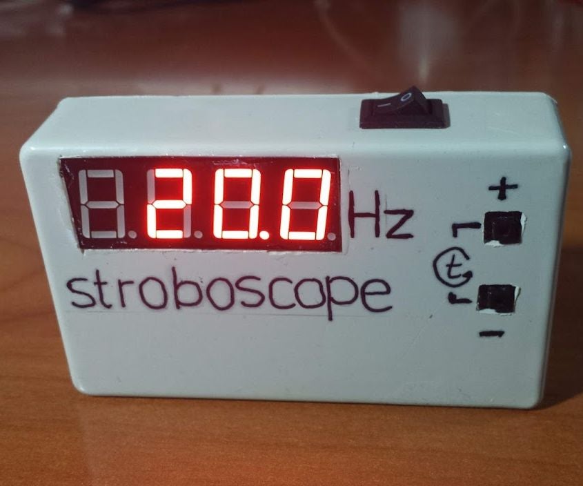 Portable Precision Stroboscope : 5 Steps - Instructables