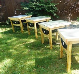 55 Gallon Top Bar Barrel Bee Hive : 56 Steps (with Pictures ...