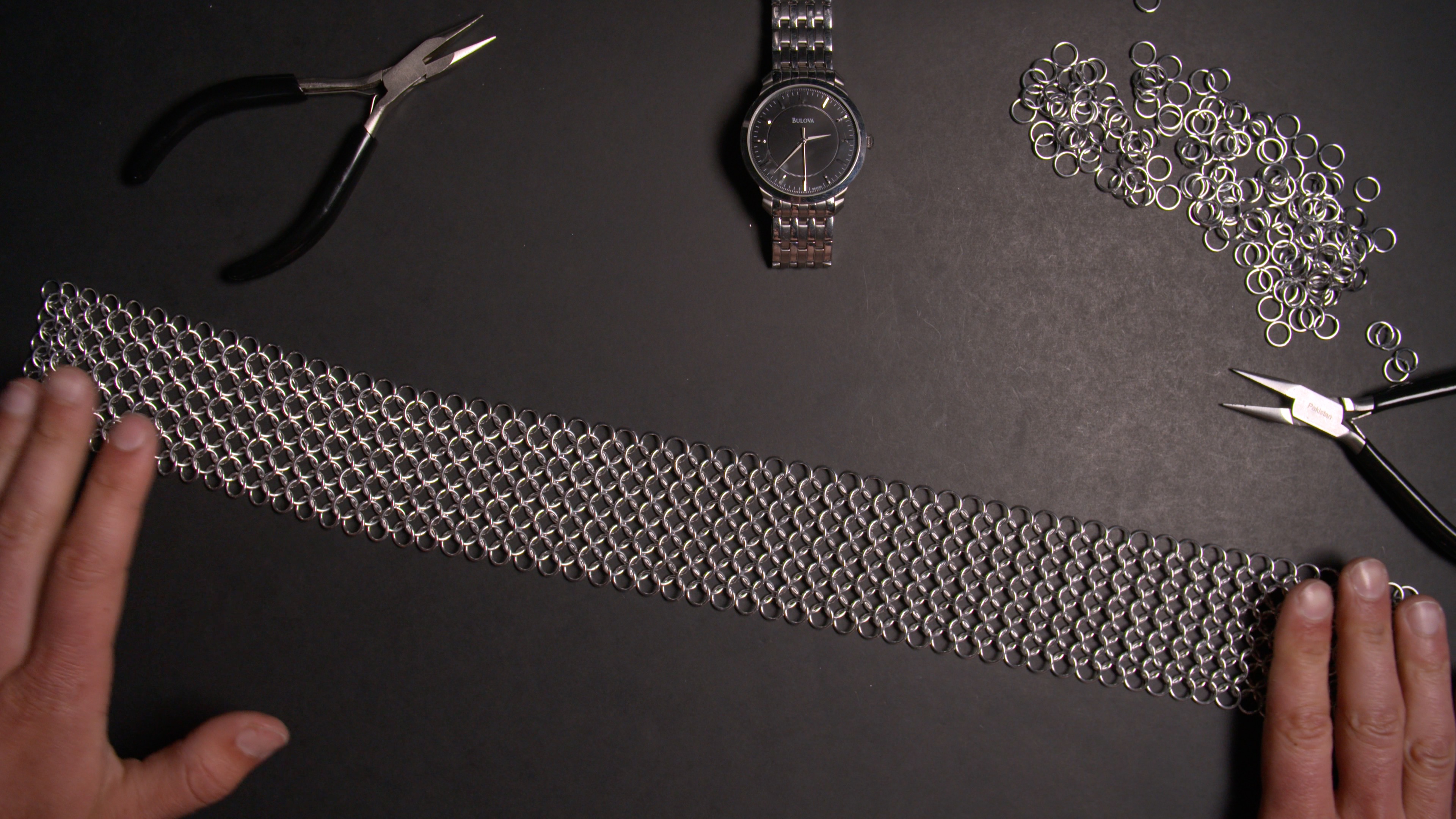How to Make a Chainmail Tie : 7 Steps (with Pictures) - Instructables